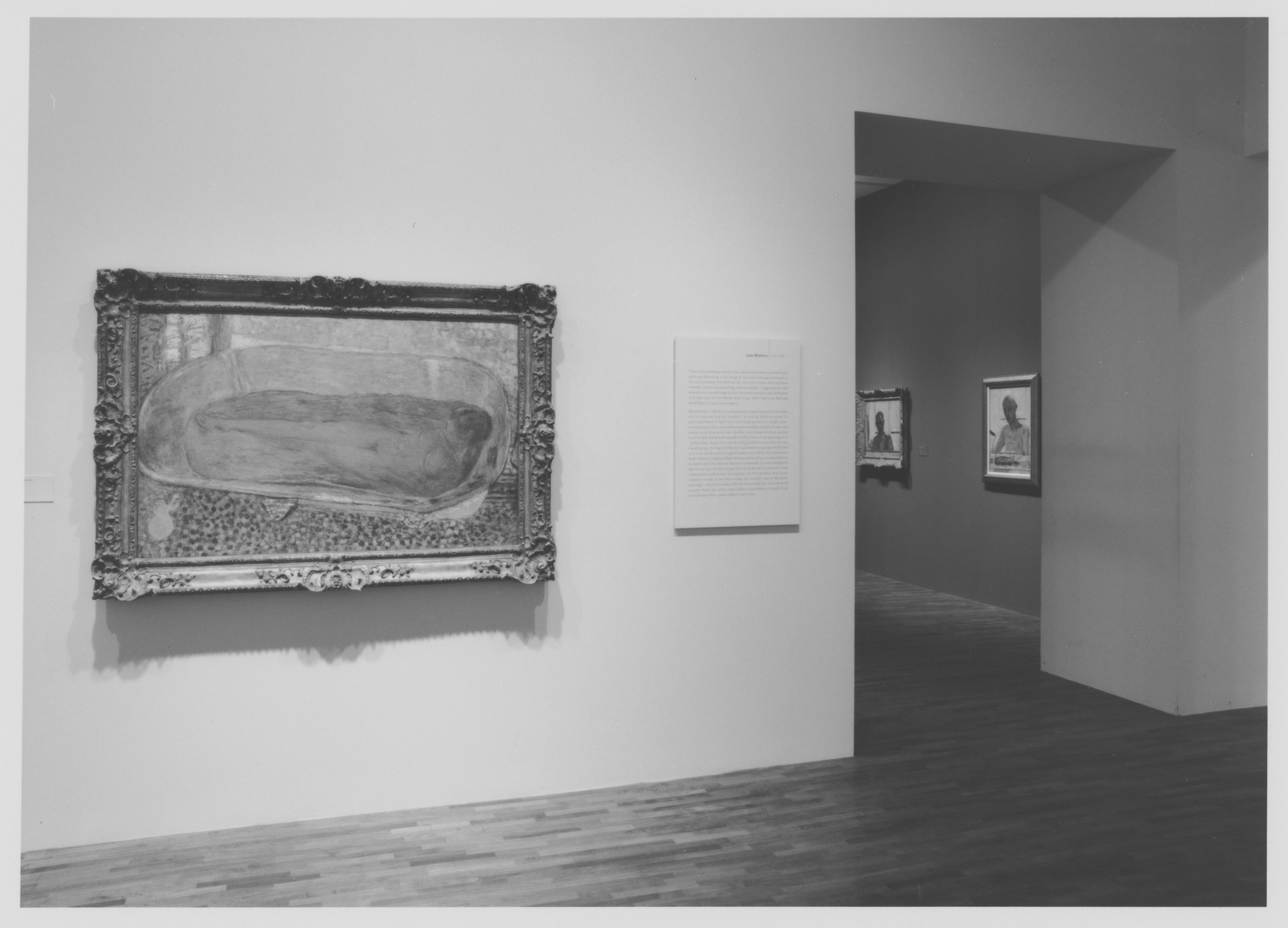 Installation view of the exhibition "Bonnard" | MoMA