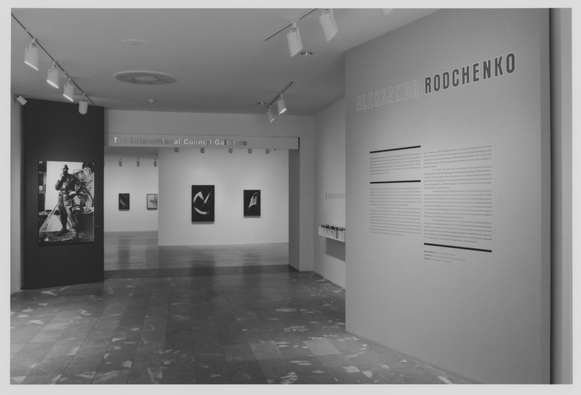 Installation view of the exhibition "Aleksandr Rodchenko" | MoMA