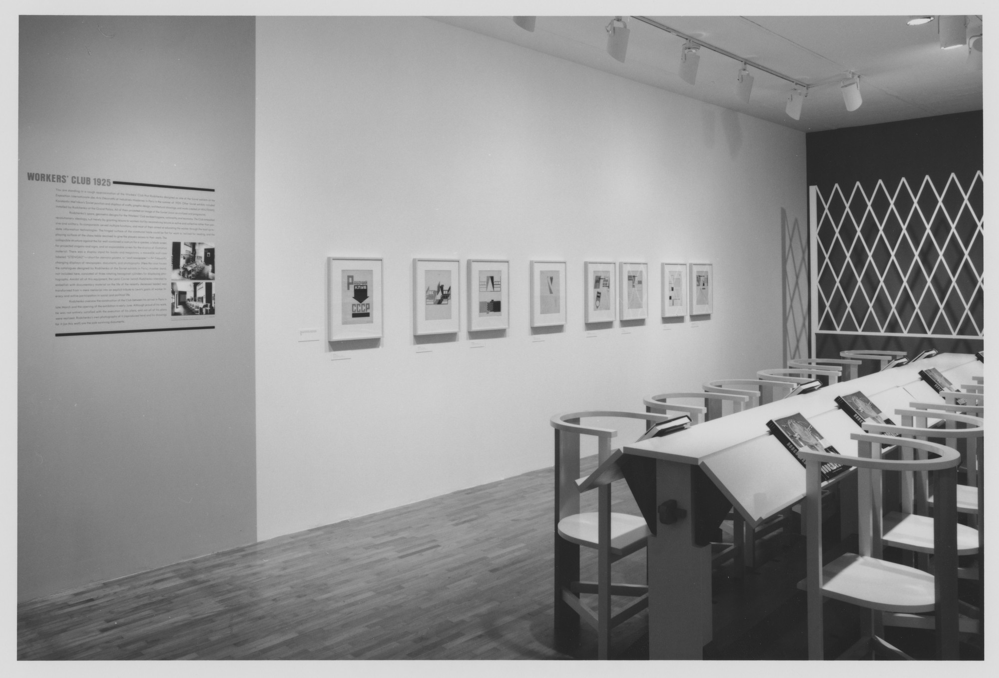 Installation view of the exhibition "Aleksandr Rodchenko" | MoMA