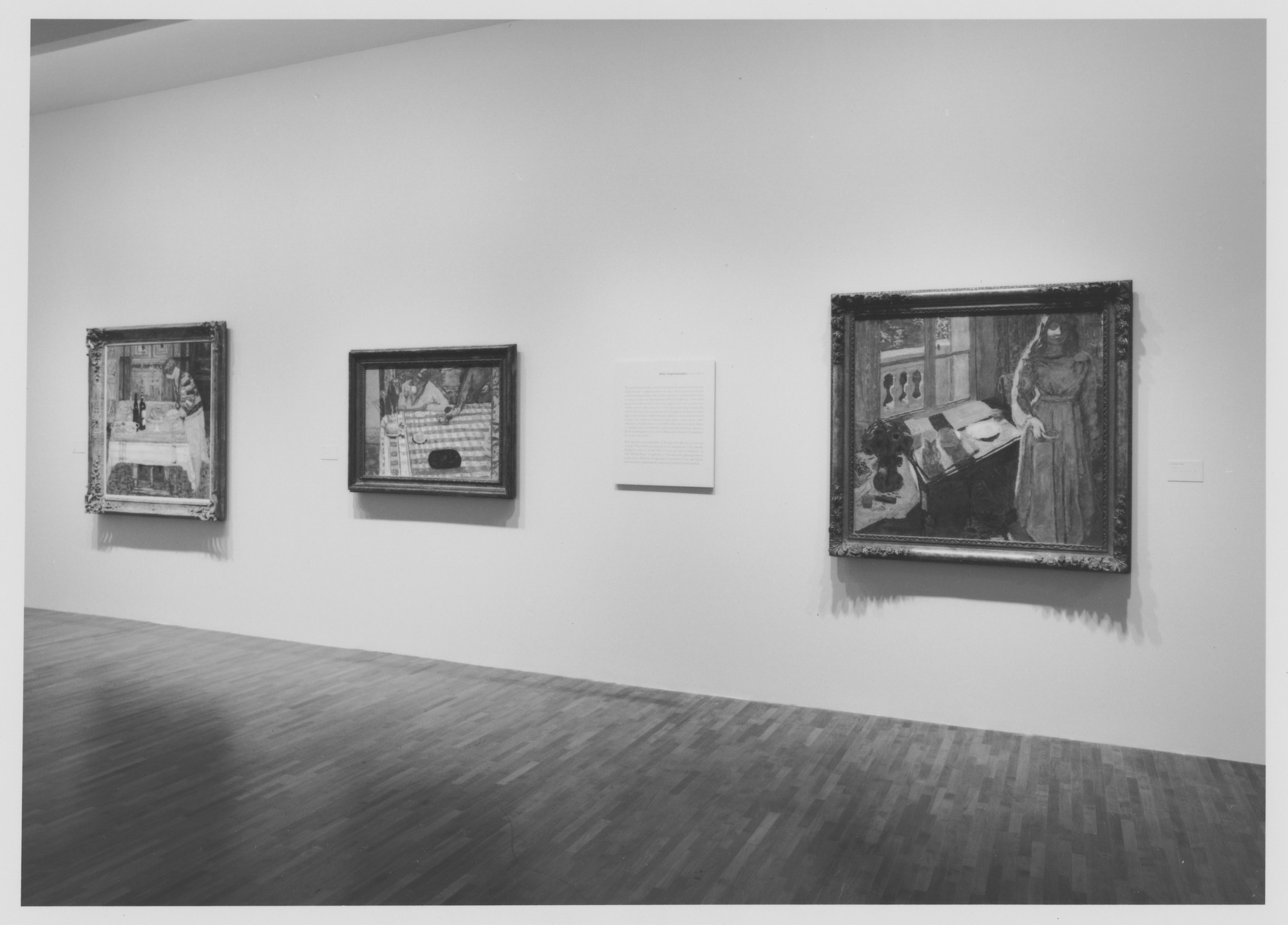 Installation view of the exhibition "Bonnard" | MoMA