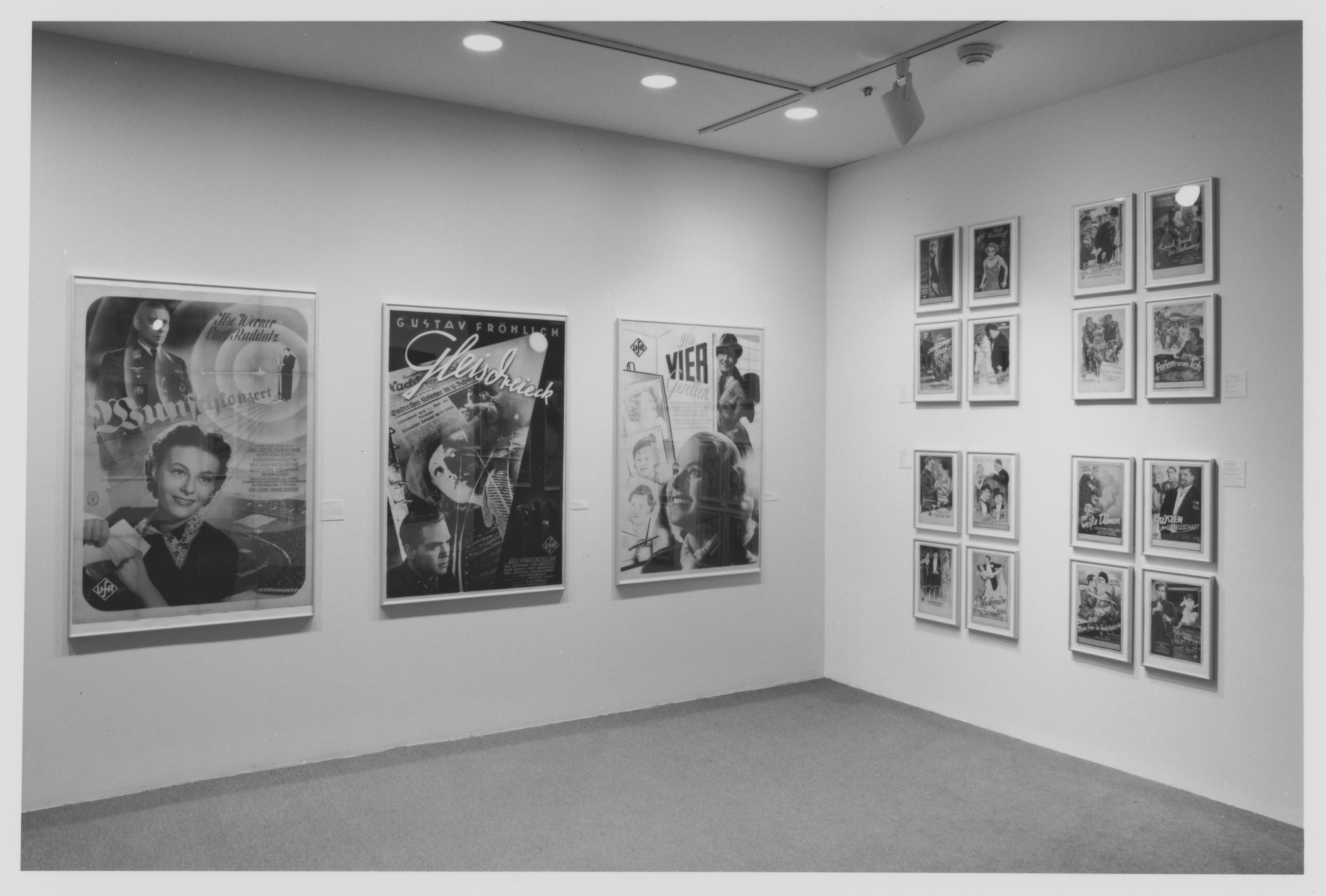 Installation view of the exhibition "UFA Film Posters, 1918 through ...