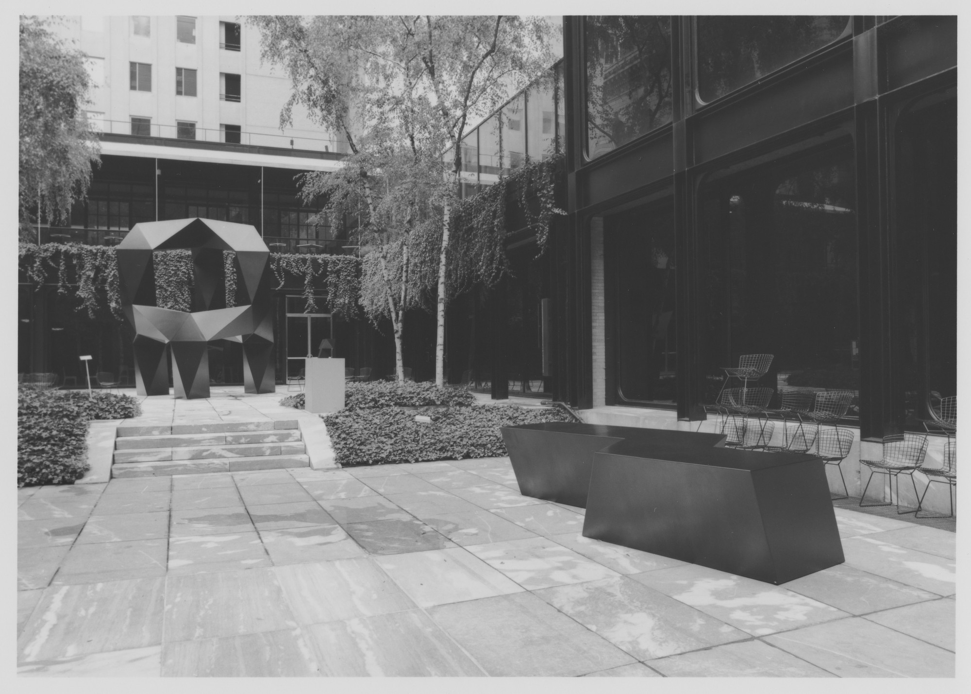 Installation view of the exhibition "Tony Smith " | MoMA