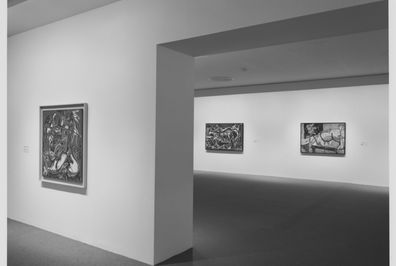 Jackson Pollock. Stenographic Figure. c. 1942 | MoMA