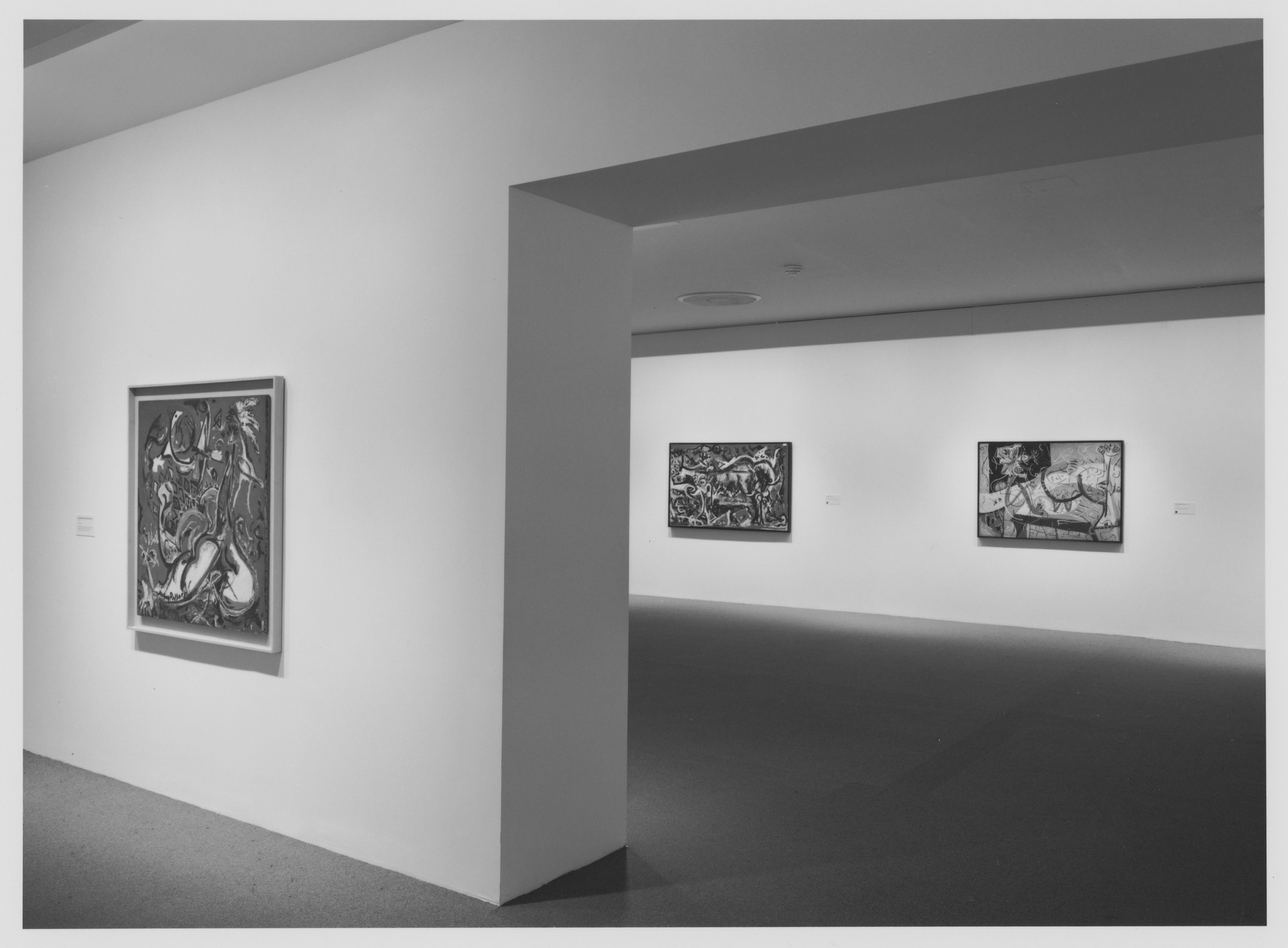 Installation view of the exhibition "Jackson Pollock " | MoMA
