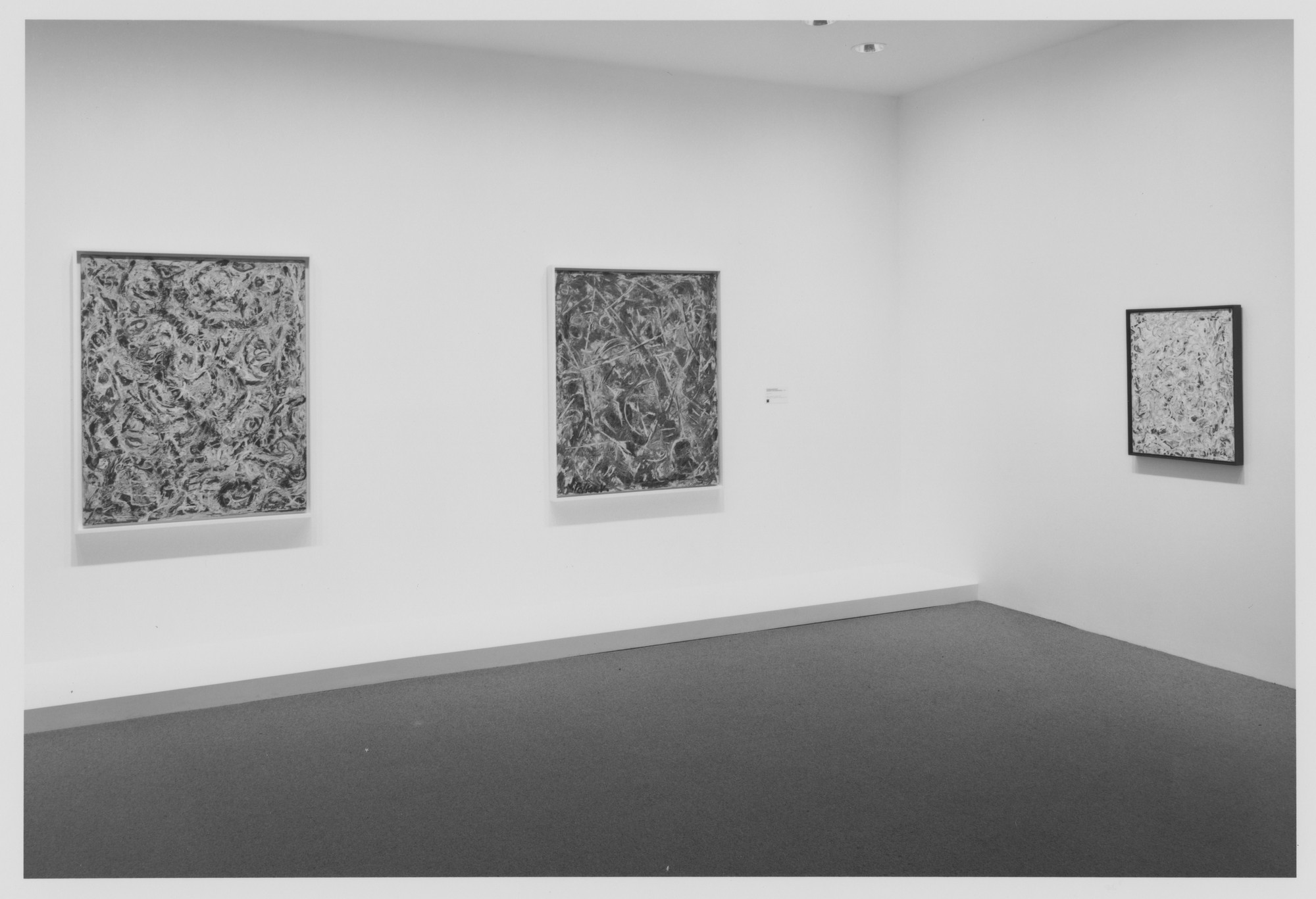 Installation view of the exhibition "Jackson Pollock " | MoMA