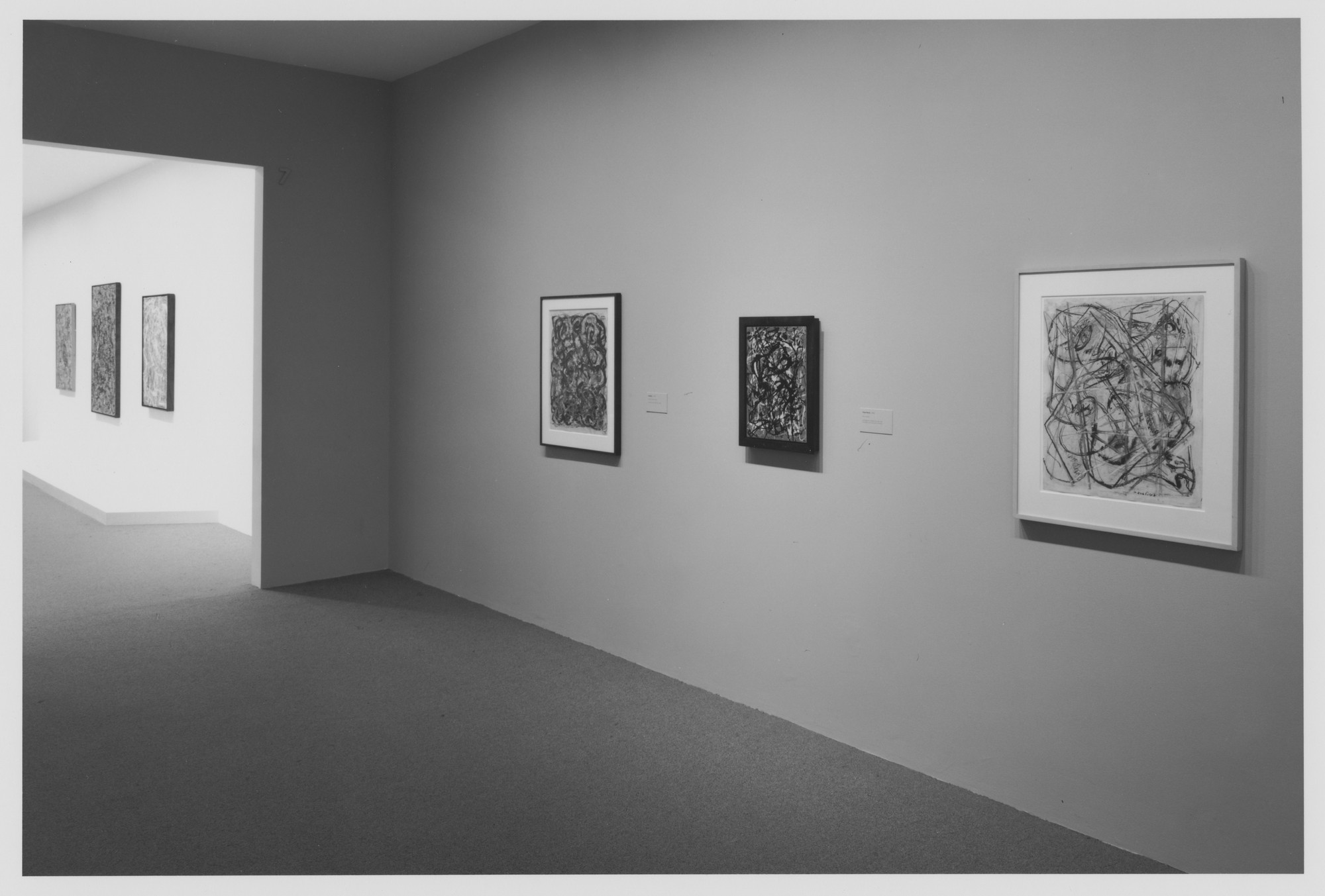 Installation view of the exhibition "Jackson Pollock " | MoMA