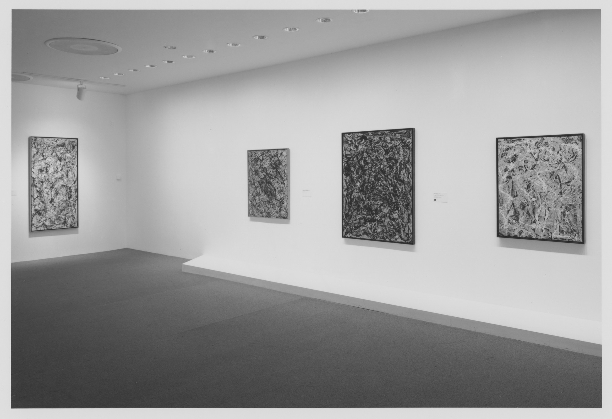 Installation view of the exhibition "Jackson Pollock " | MoMA