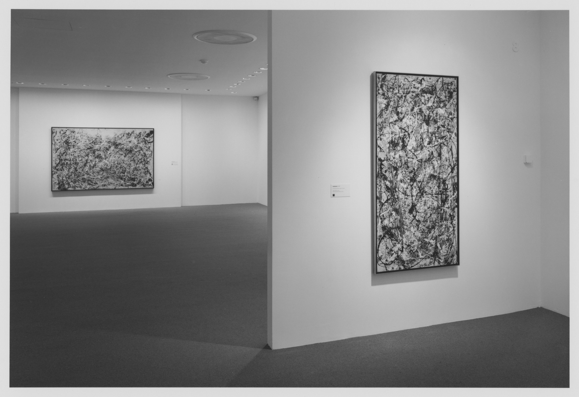 Installation view of the exhibition "Jackson Pollock " | MoMA