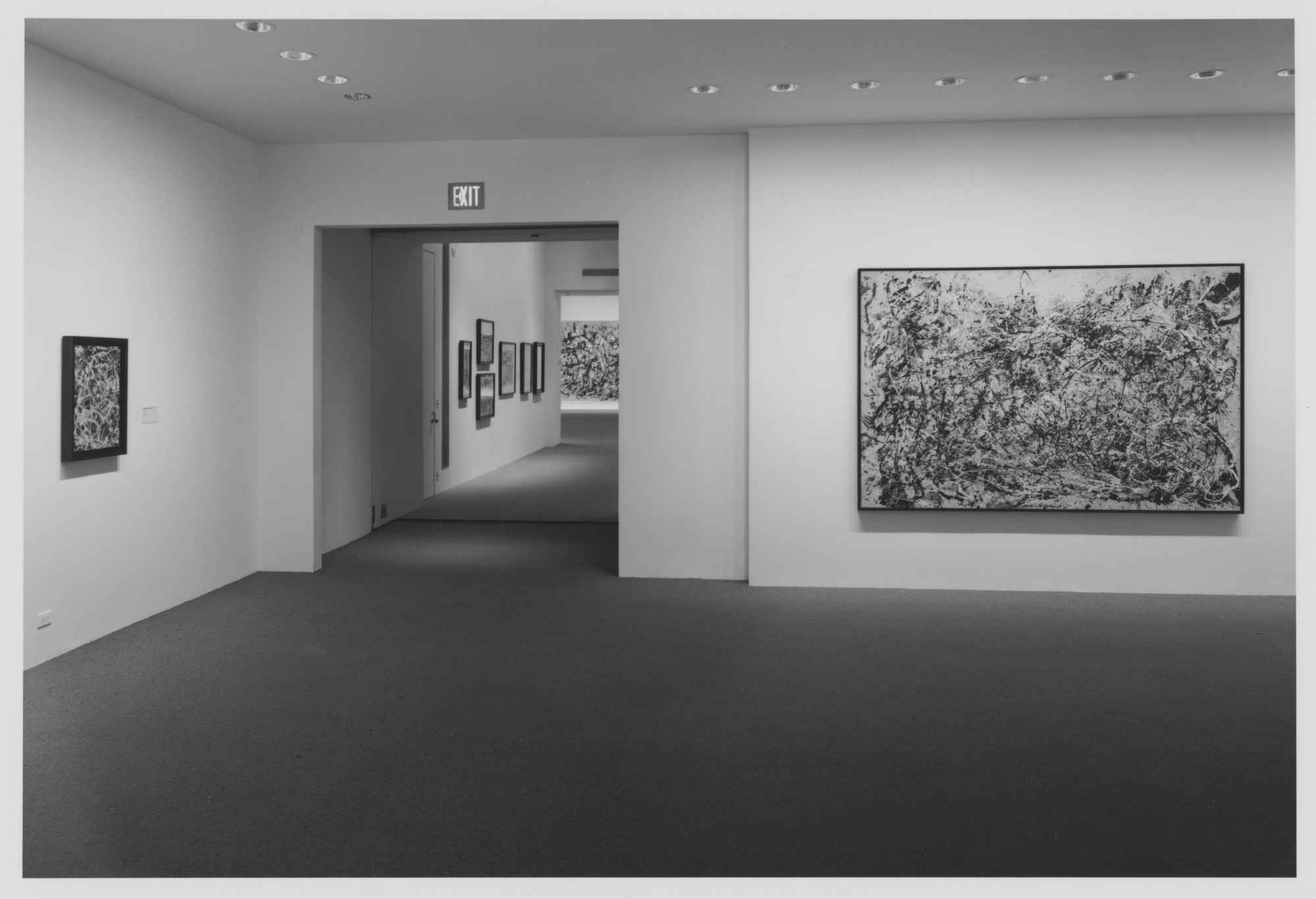 Installation view of the exhibition "Jackson Pollock " | MoMA