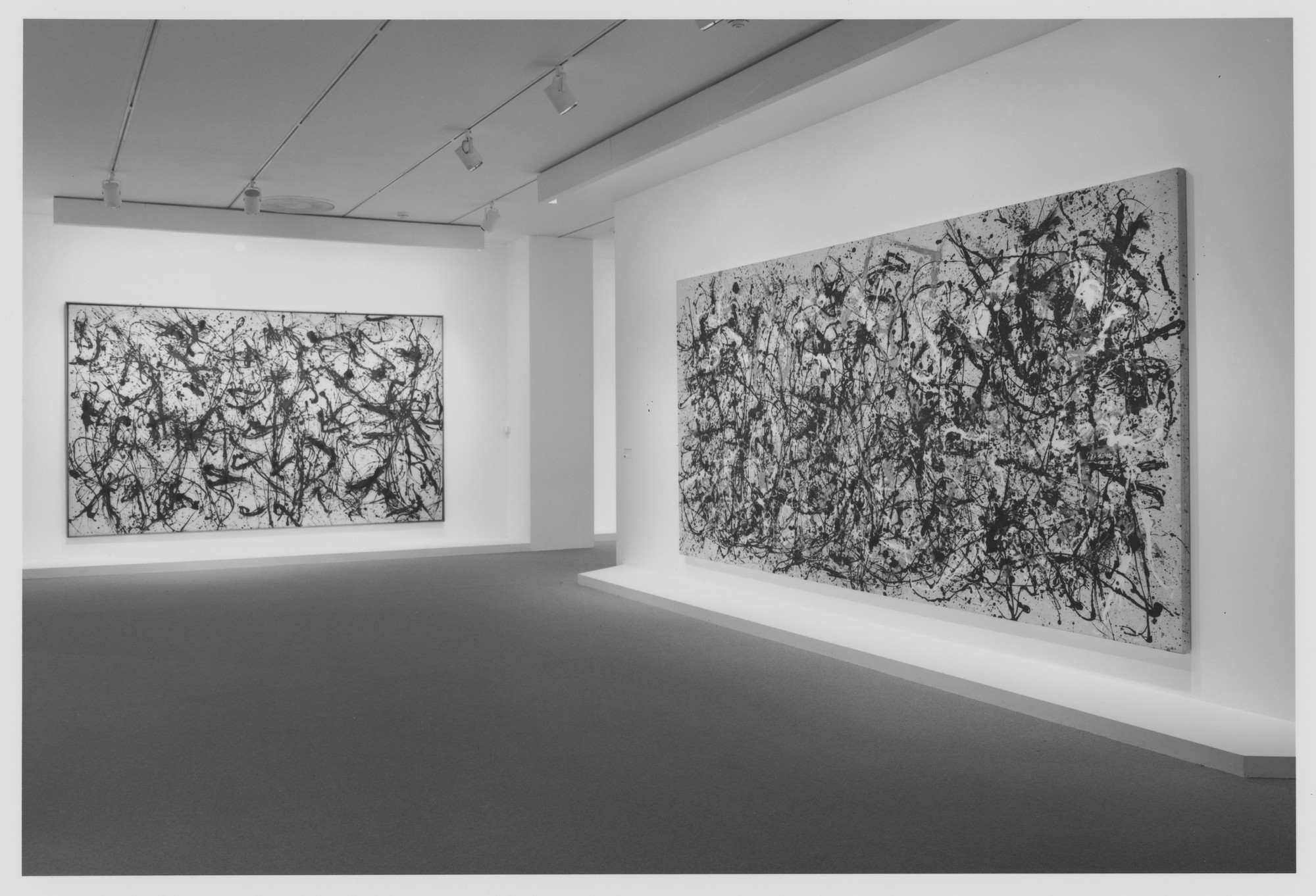 Installation view of the exhibition "Jackson Pollock " | MoMA