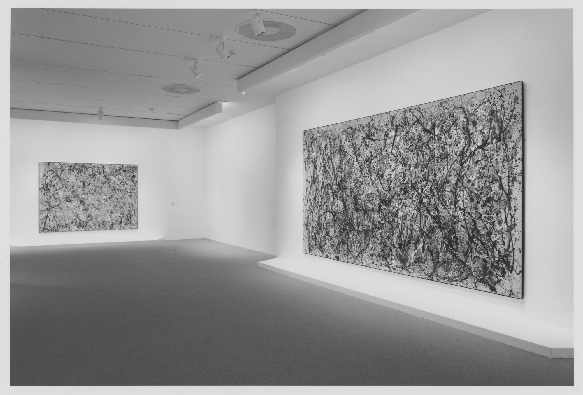 Installation view of the exhibition "Jackson Pollock " | MoMA