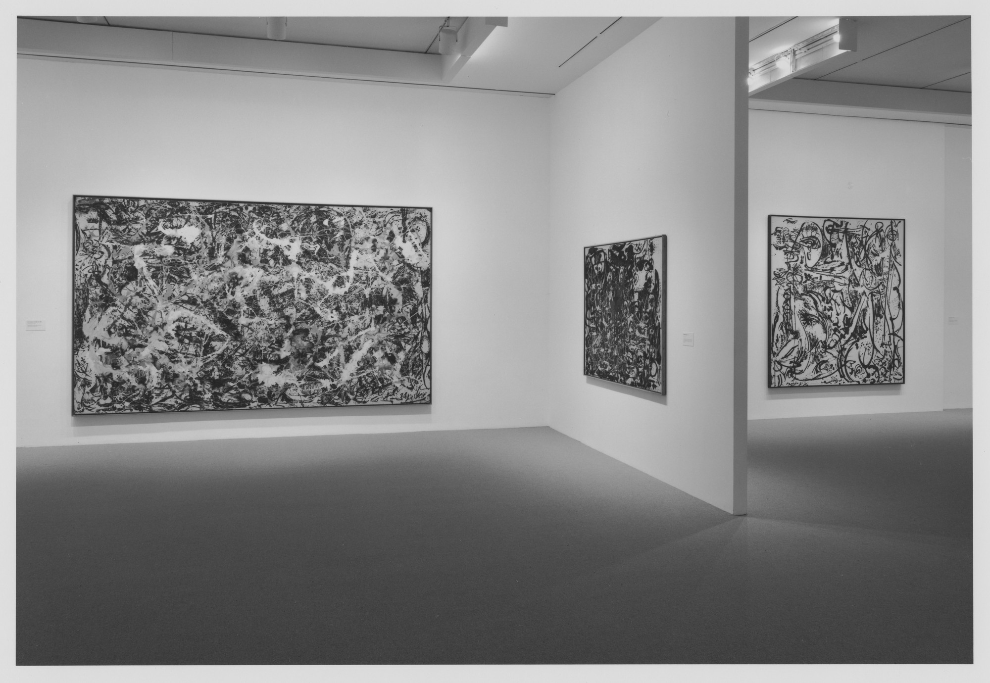 Installation view of the exhibition "Jackson Pollock " | MoMA