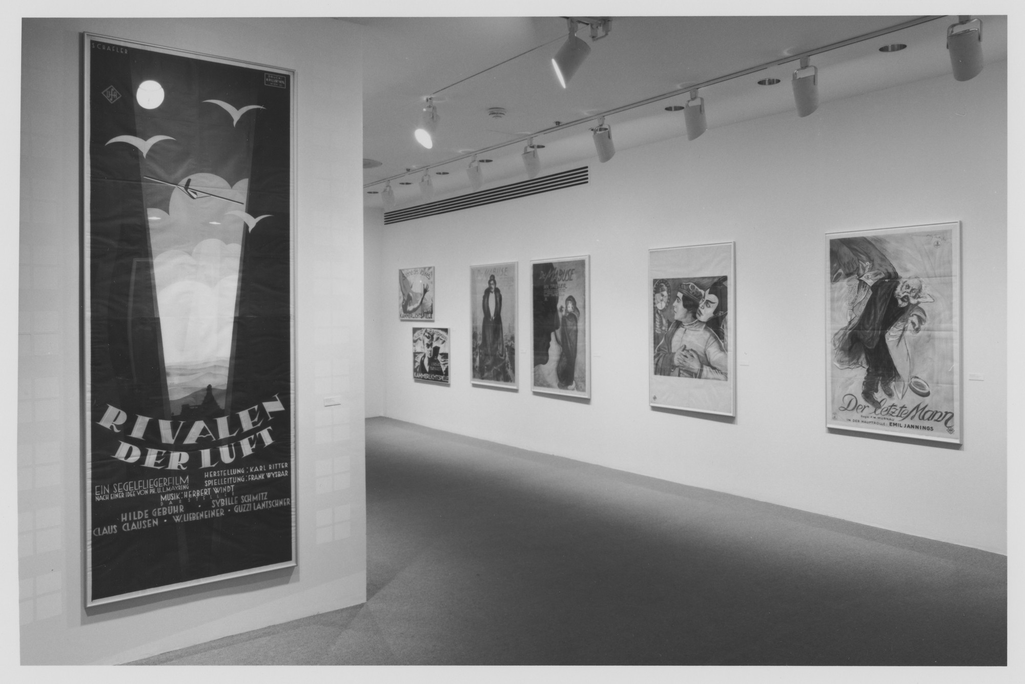 Installation view of the exhibition "UFA Film Posters, 1918 through ...