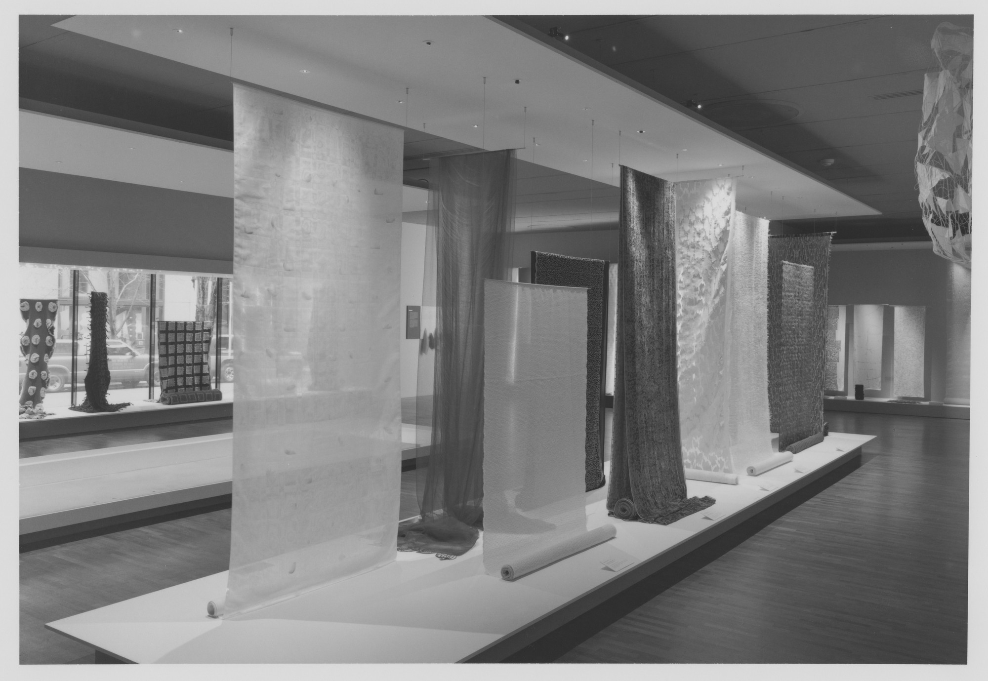 Installation view of the exhibition "Structure and Surface ...
