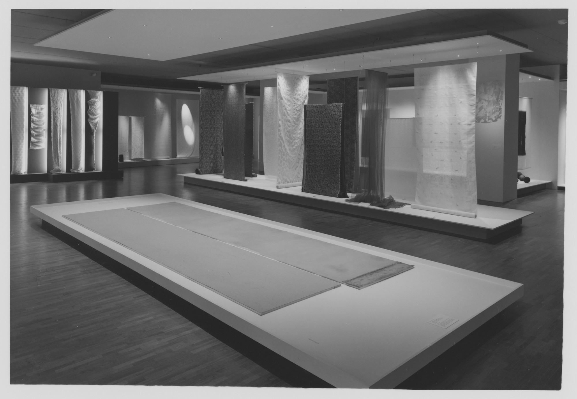 Installation view of the exhibition "Structure and Surface ...