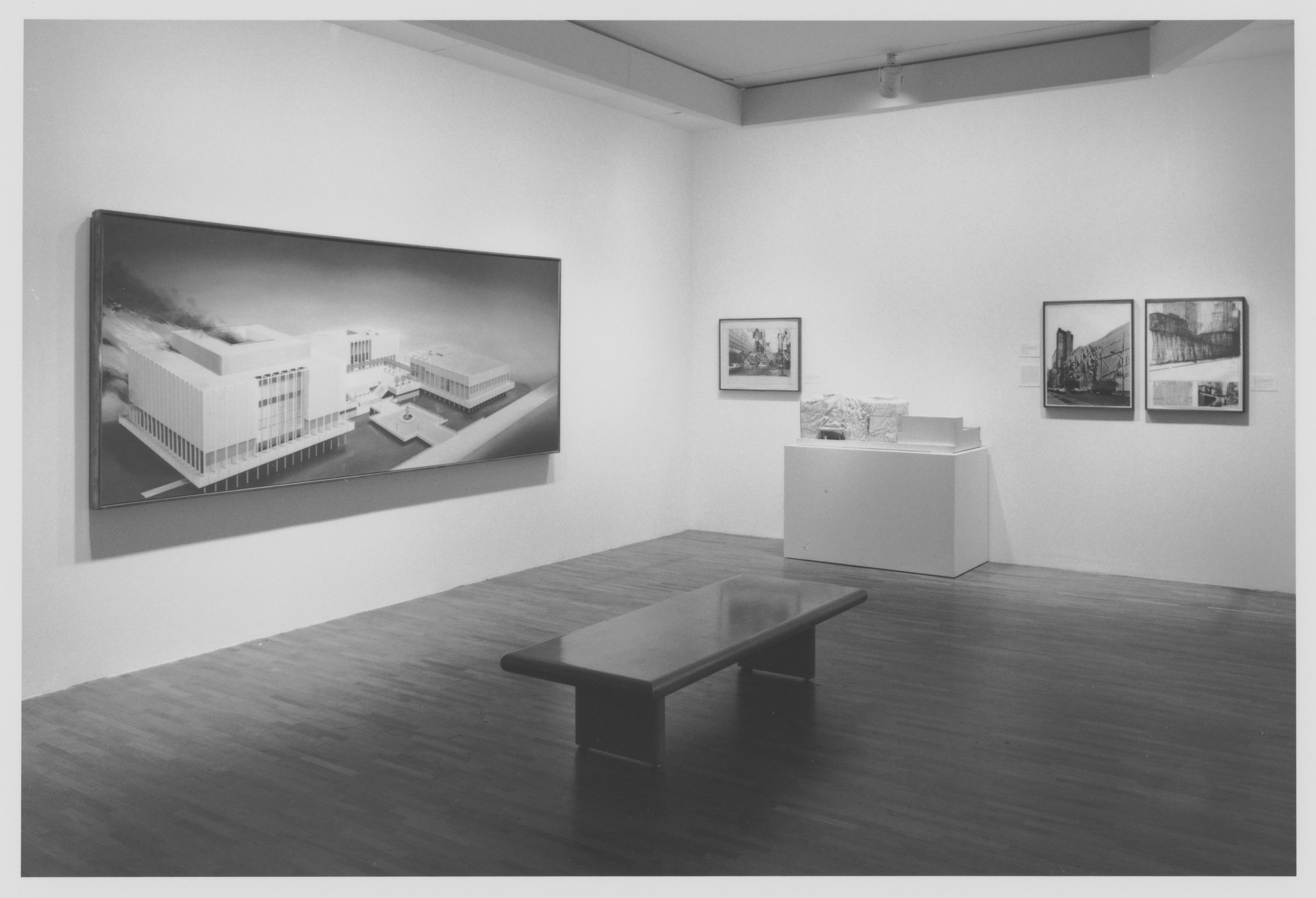 Installation view of the exhibition "The Museum as Muse: Artists ...
