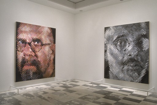 Chuck Close. Self-Portrait. 1997 | MoMA
