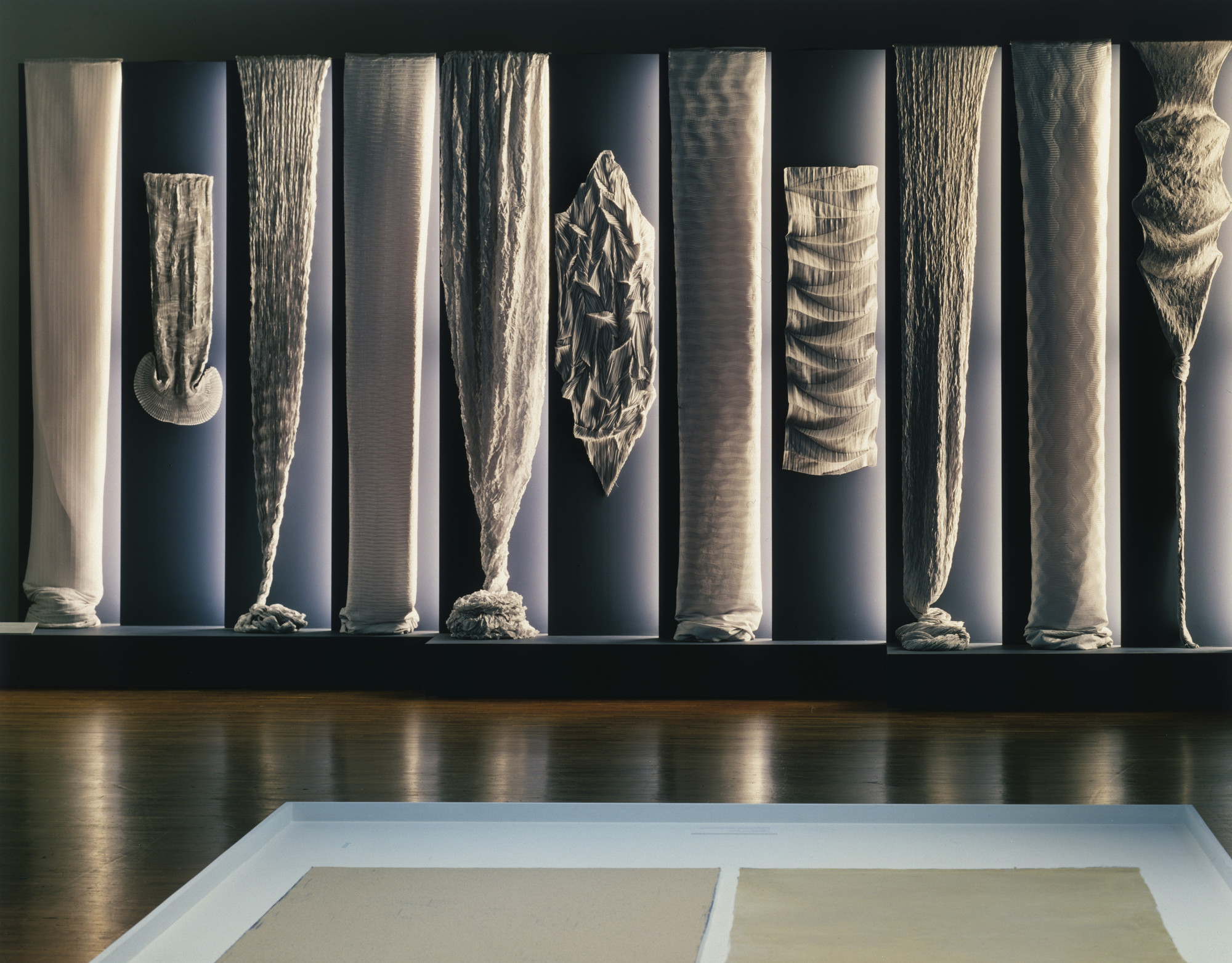 Installation view of the exhibition "Structure and Surface ...