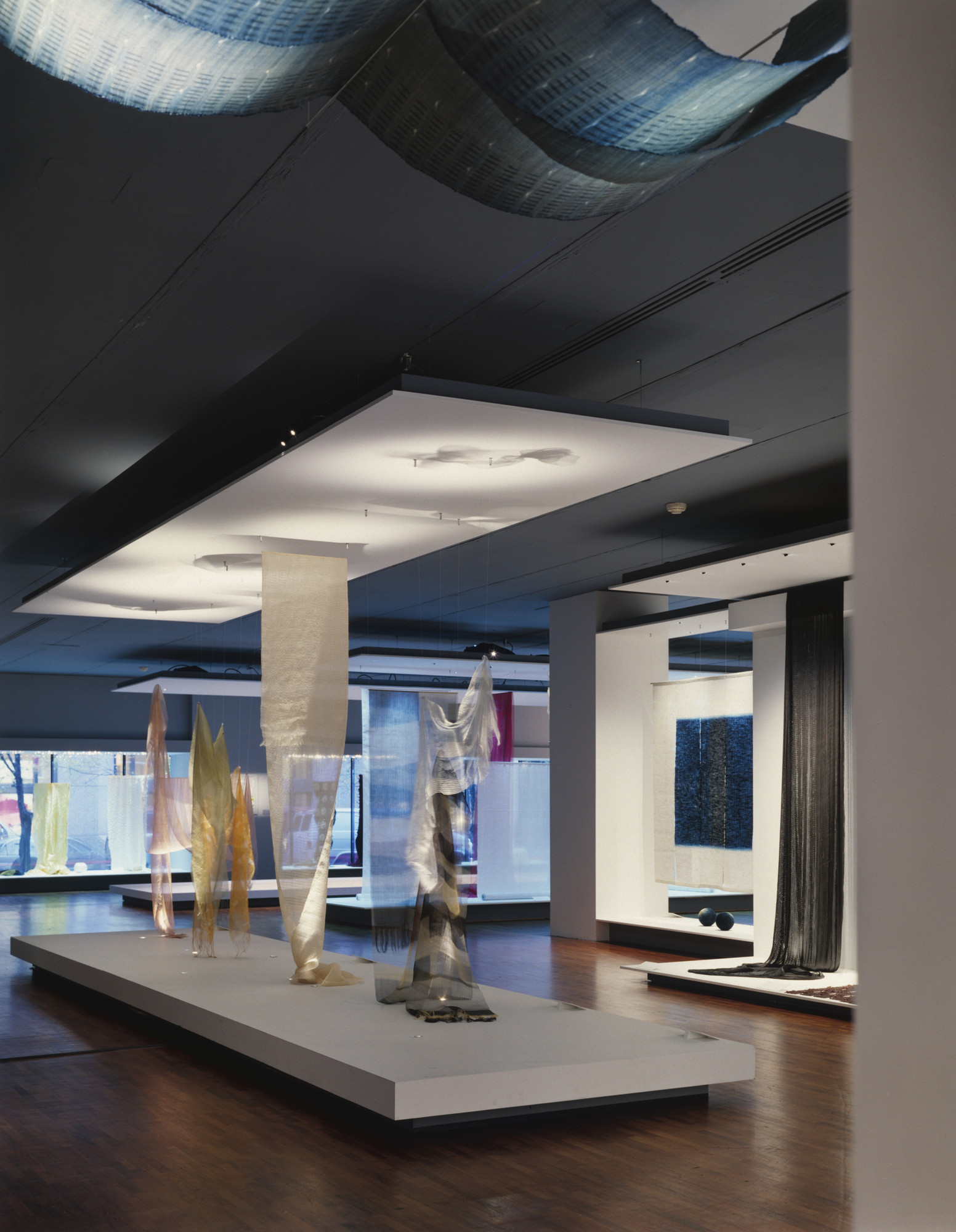 Installation view of the exhibition "Structure and Surface ...