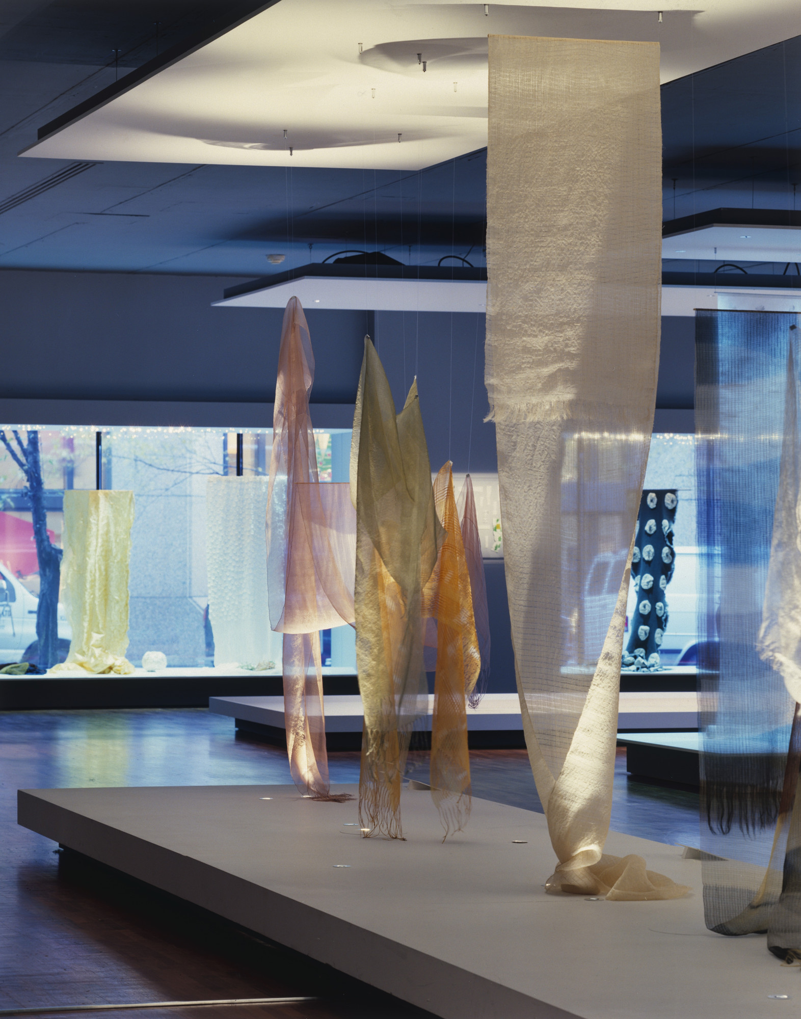 Installation view of the exhibition "Structure and Surface ...