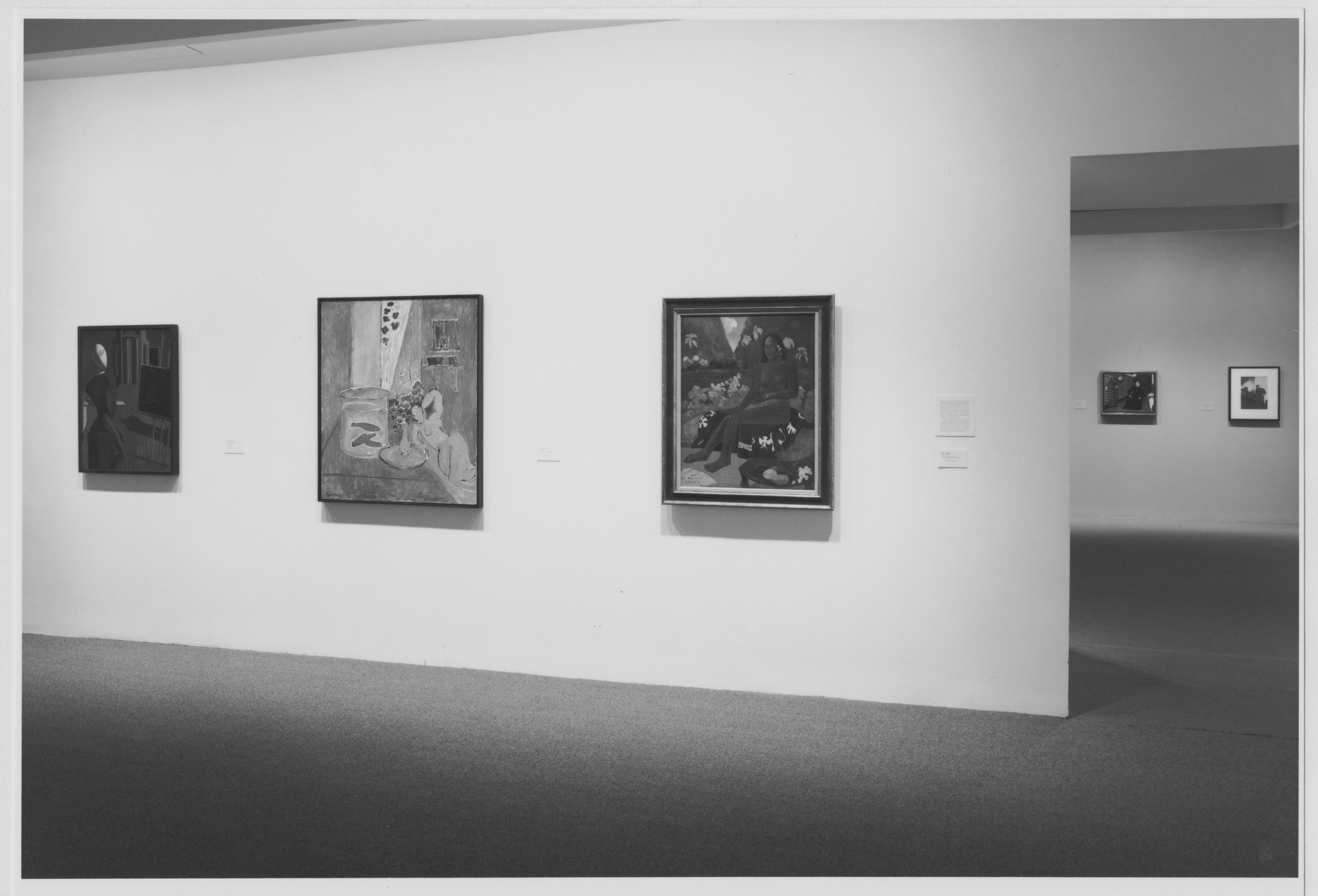 Installation view of the exhibition "Composing with the Figure, " in ...
