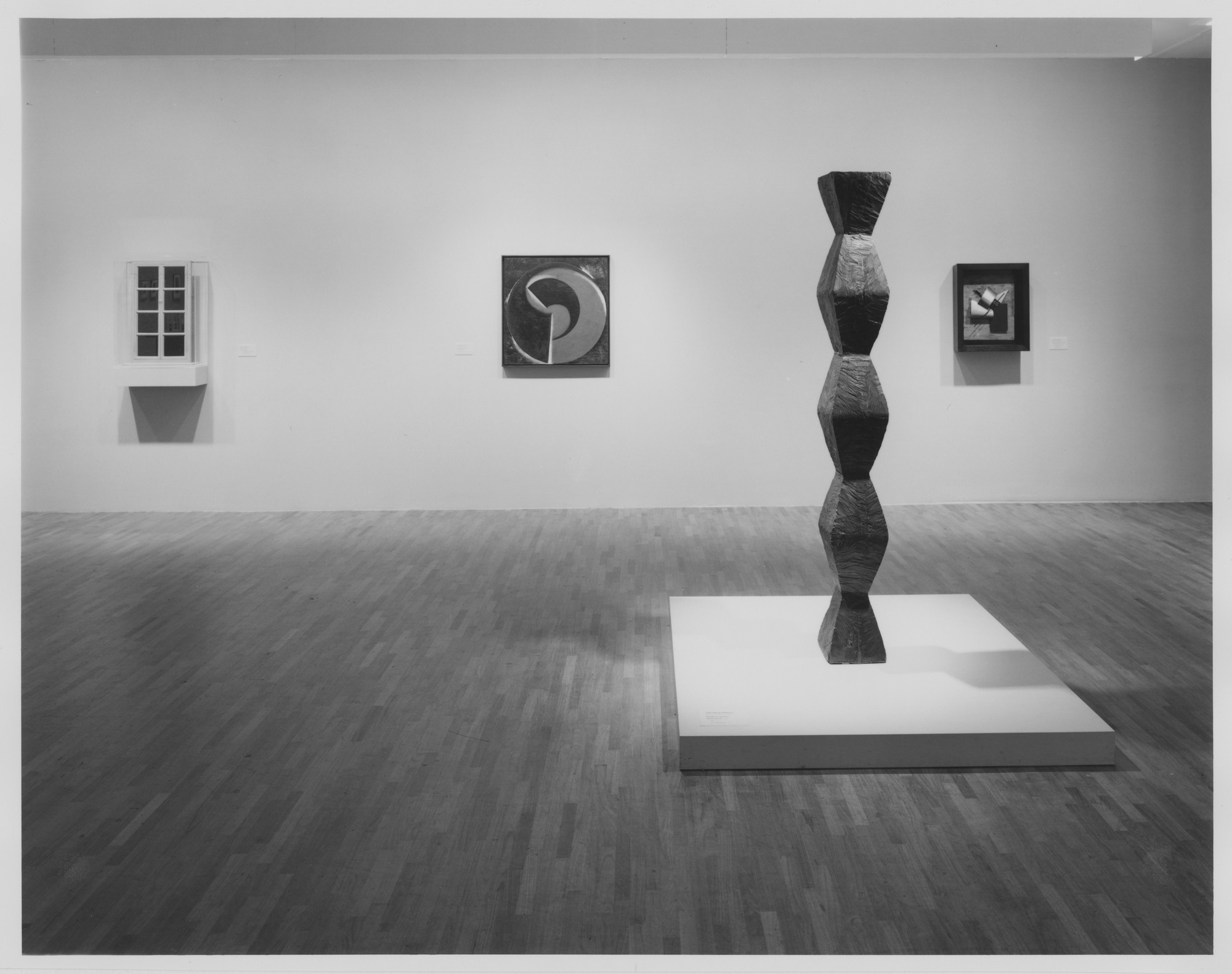 Installation view of the exhibition "Modern Starts: Things, " in the ...