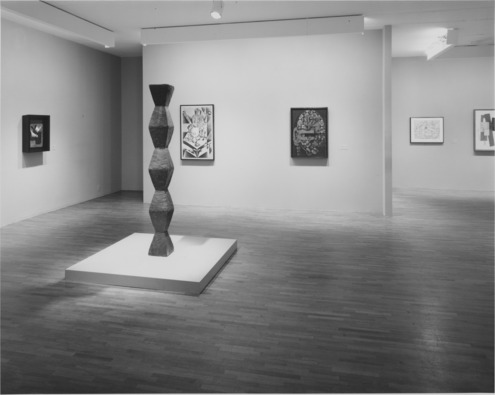 Constantin Brancusi. Endless Column. version I, 1918 | MoMA