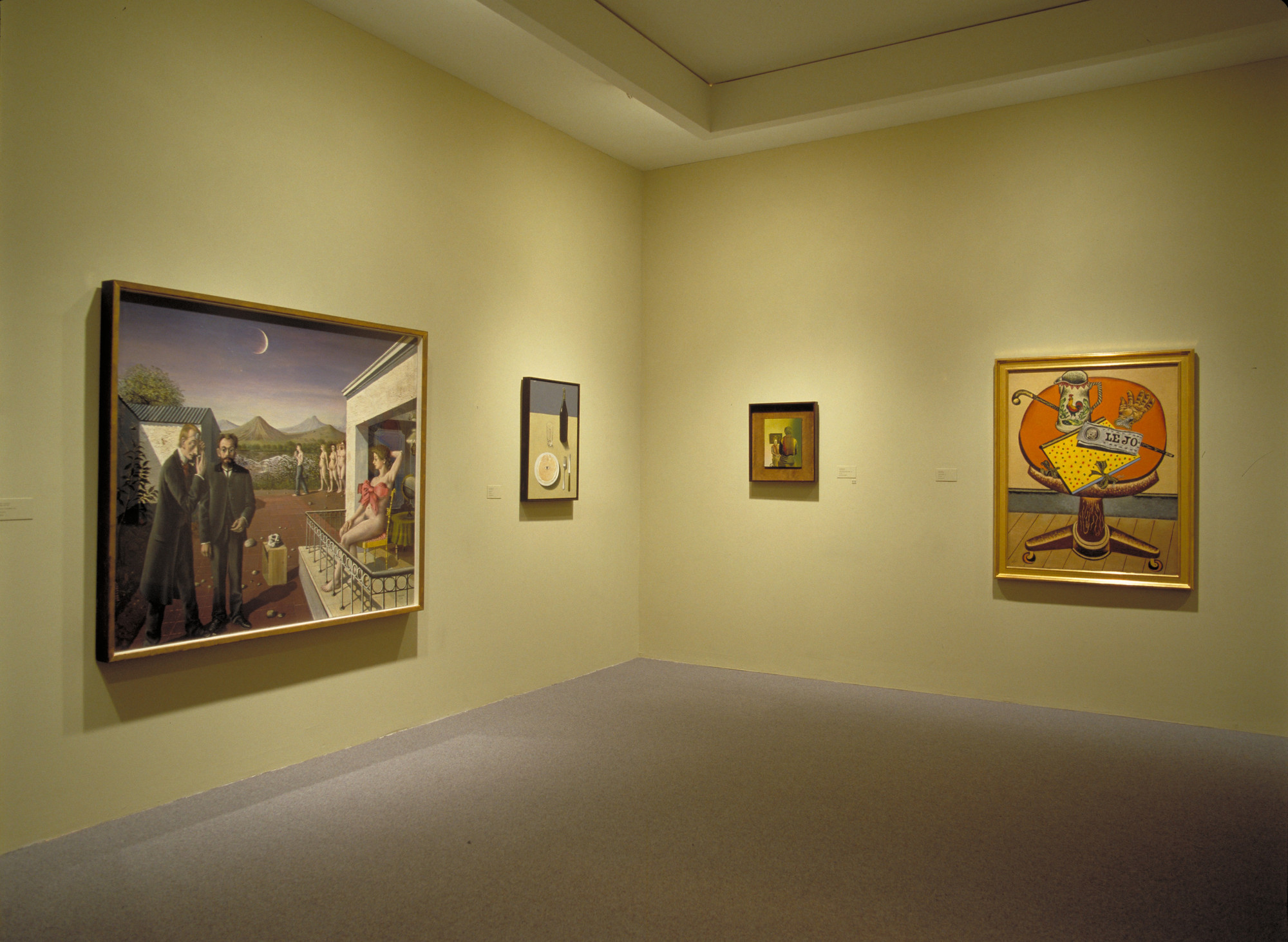 Installation view of the exhibition "Modern Art Despite Modernism," in ...