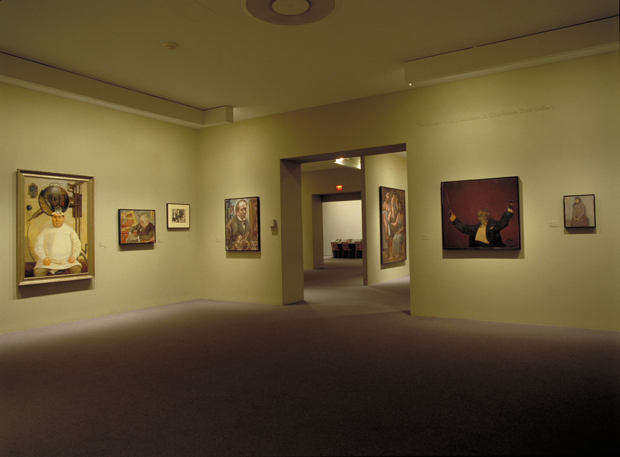 Installation view of the exhibition "Modern Art Despite Modernism," in ...