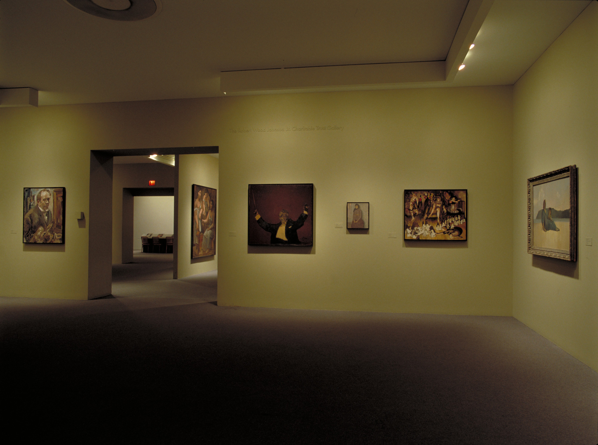 Installation view of the exhibition "Modern Art Despite Modernism," in ...