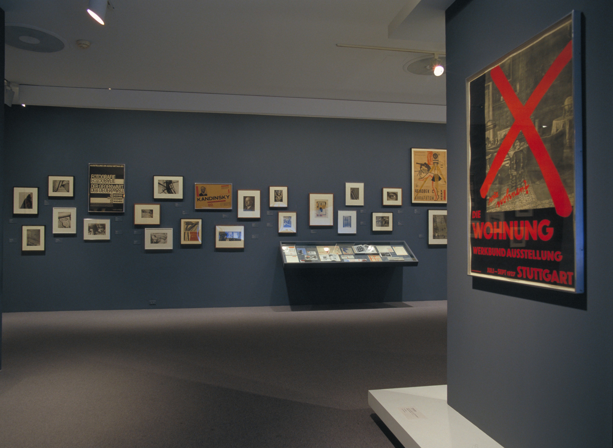 Installation view of the exhibition "Modern Living I," in the series ...