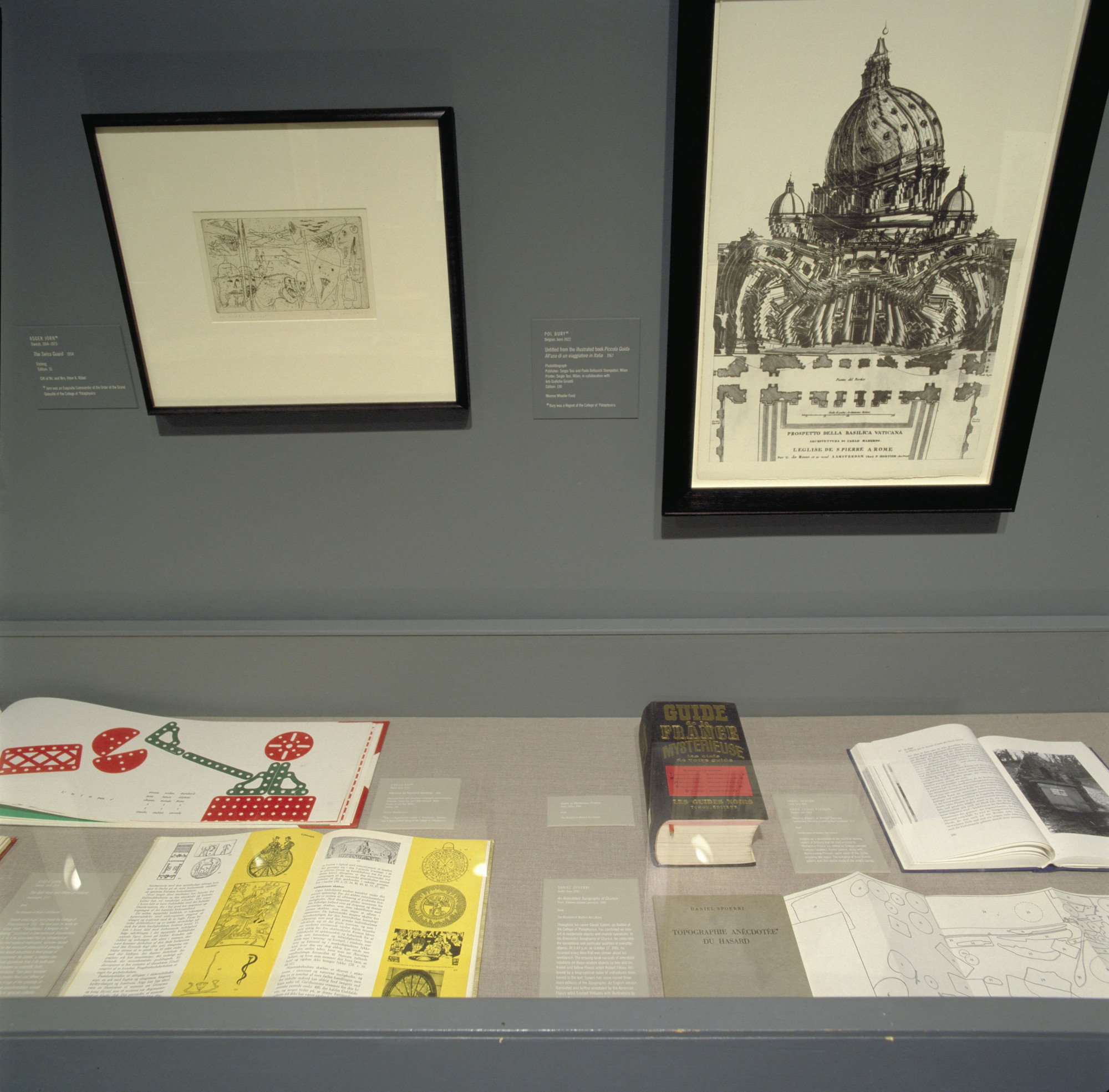 Installation view of the exhibition "Useless Science," in the series ...