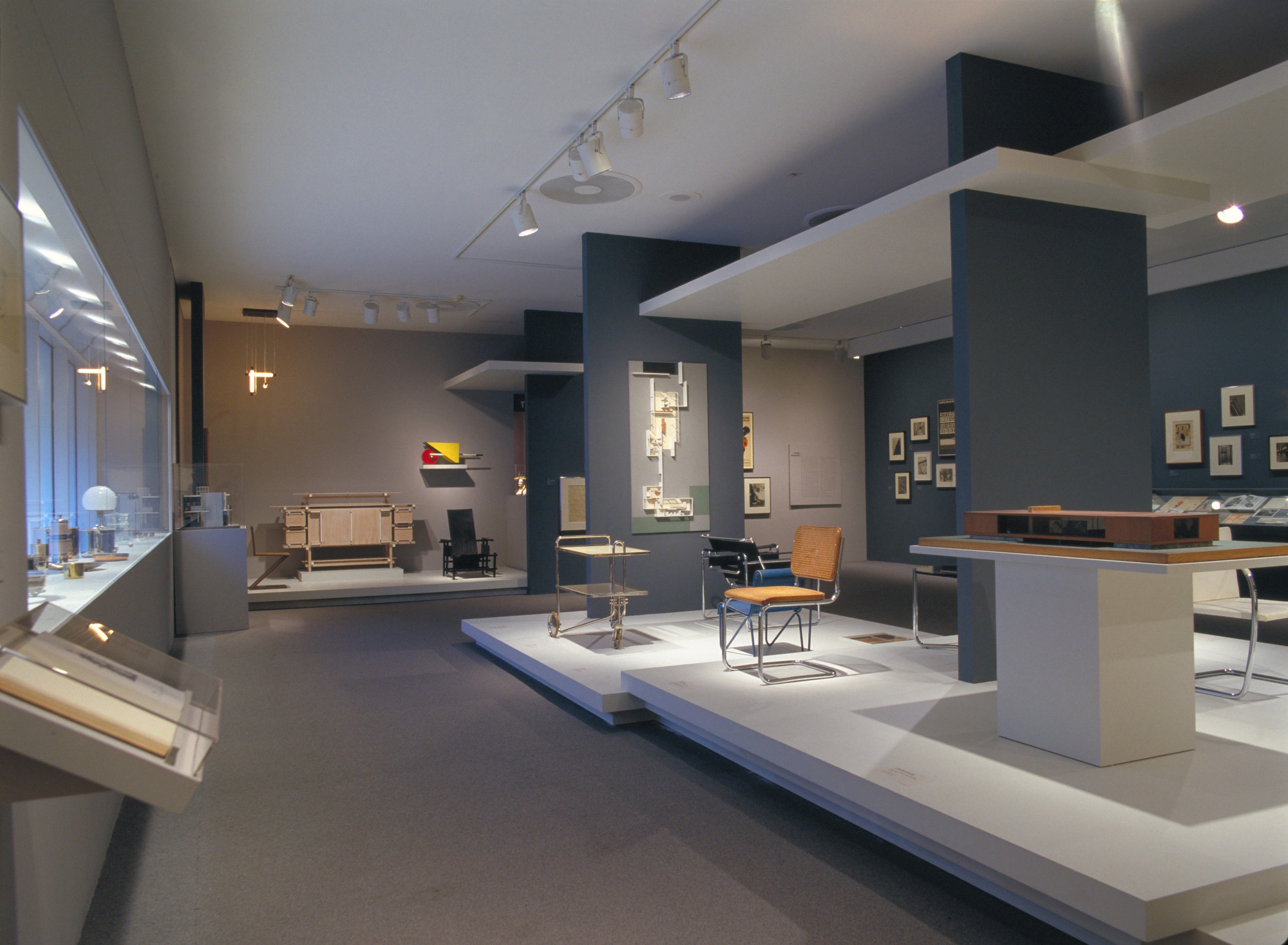 Installation view of the exhibition "Modern Living I," in the series ...