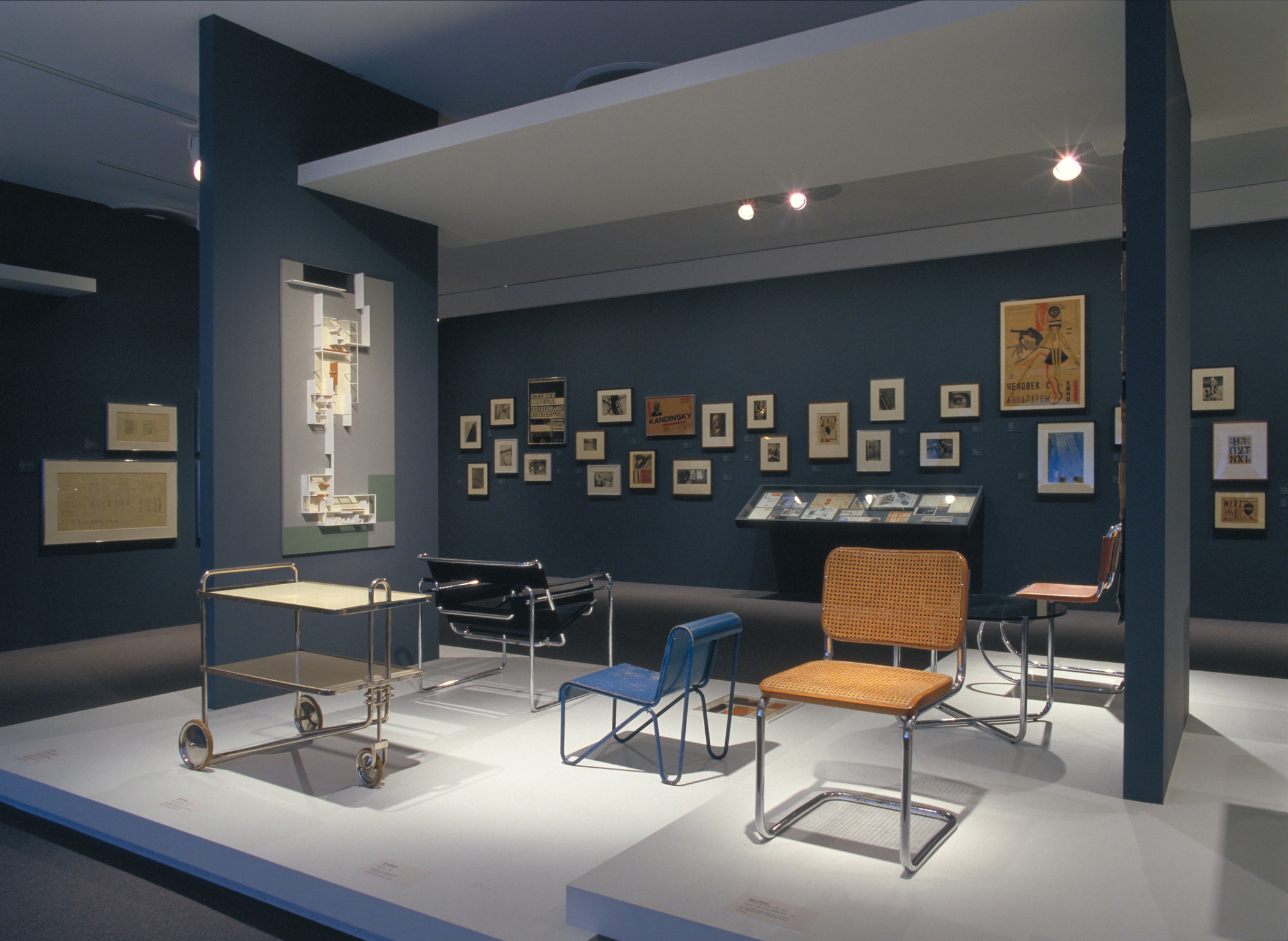 Installation view of the exhibition "Modern Living I," in the series ...