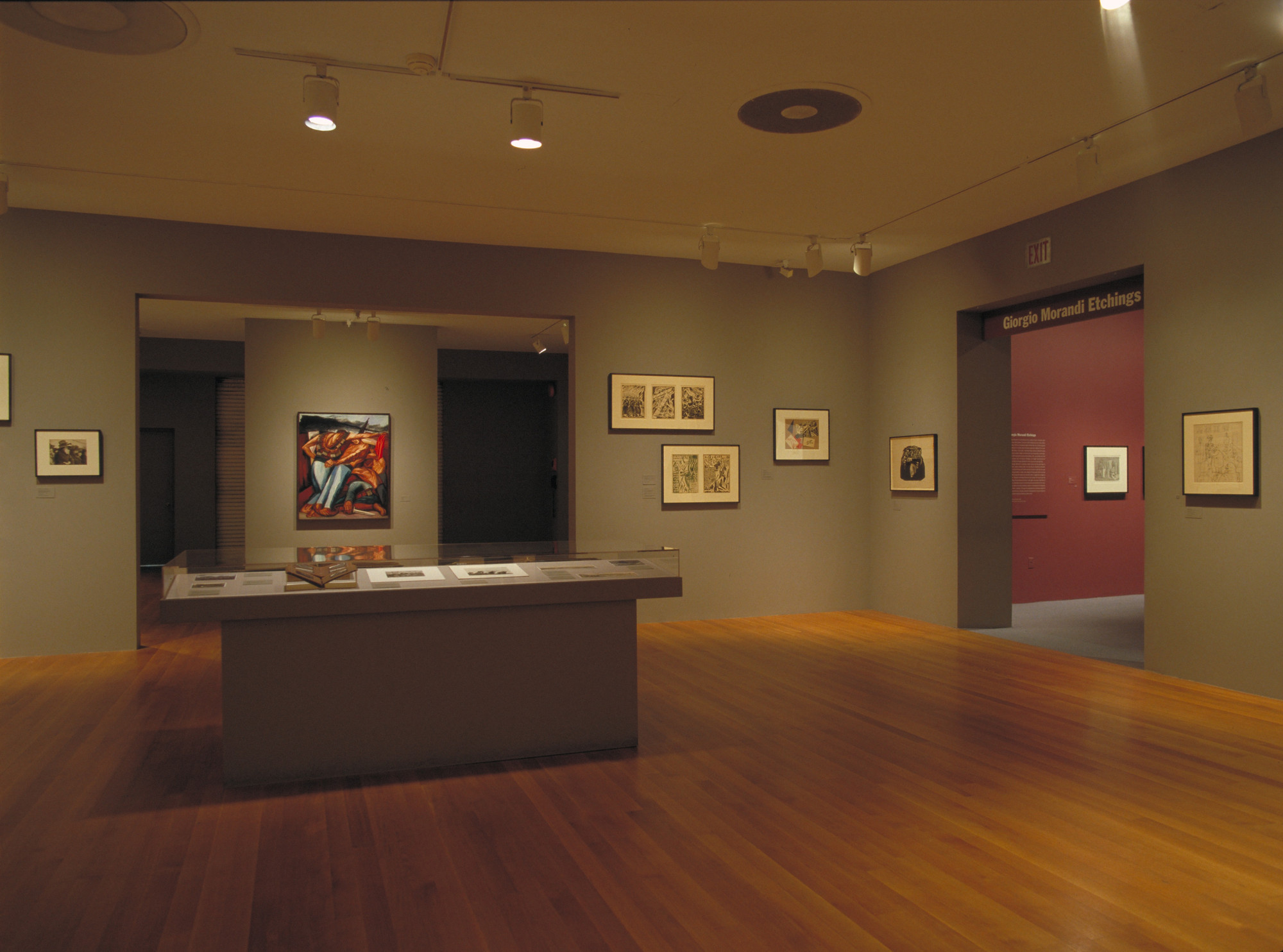 Installation view of the exhibition "War," in the series, "Making ...