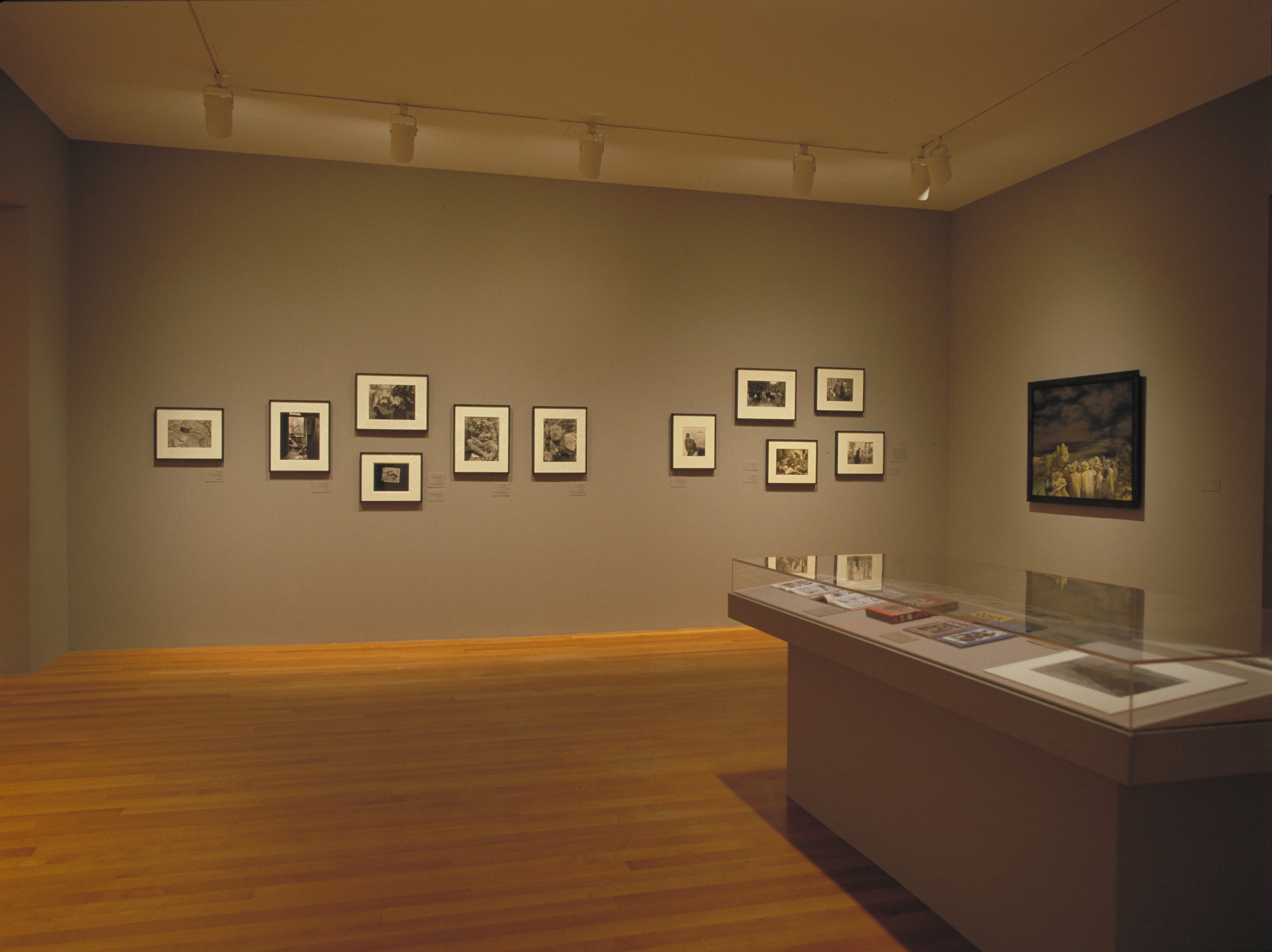 Installation view of the exhibition "War," in the series, "Making ...