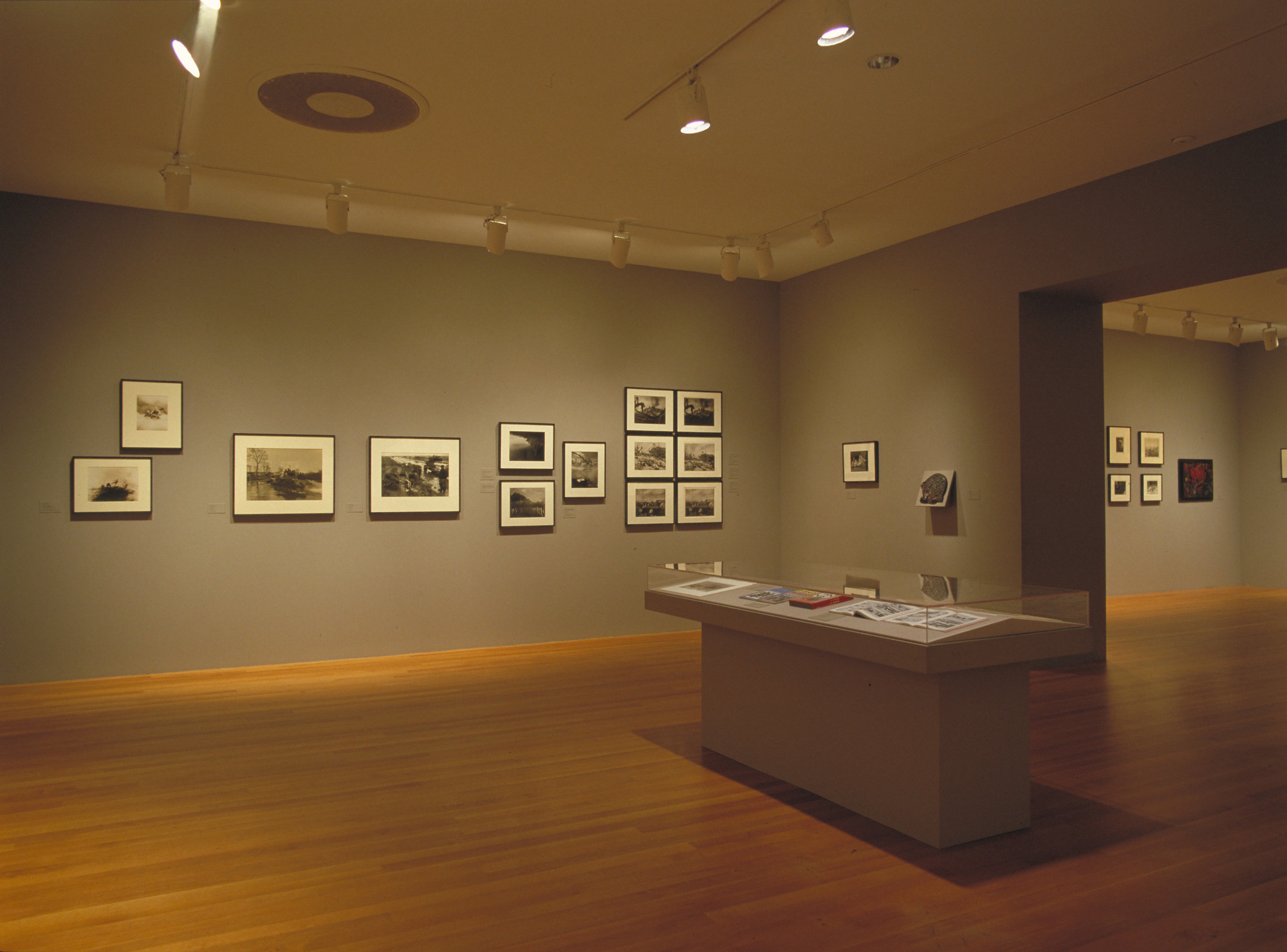 Installation view of the exhibition "War," in the series, "Making ...