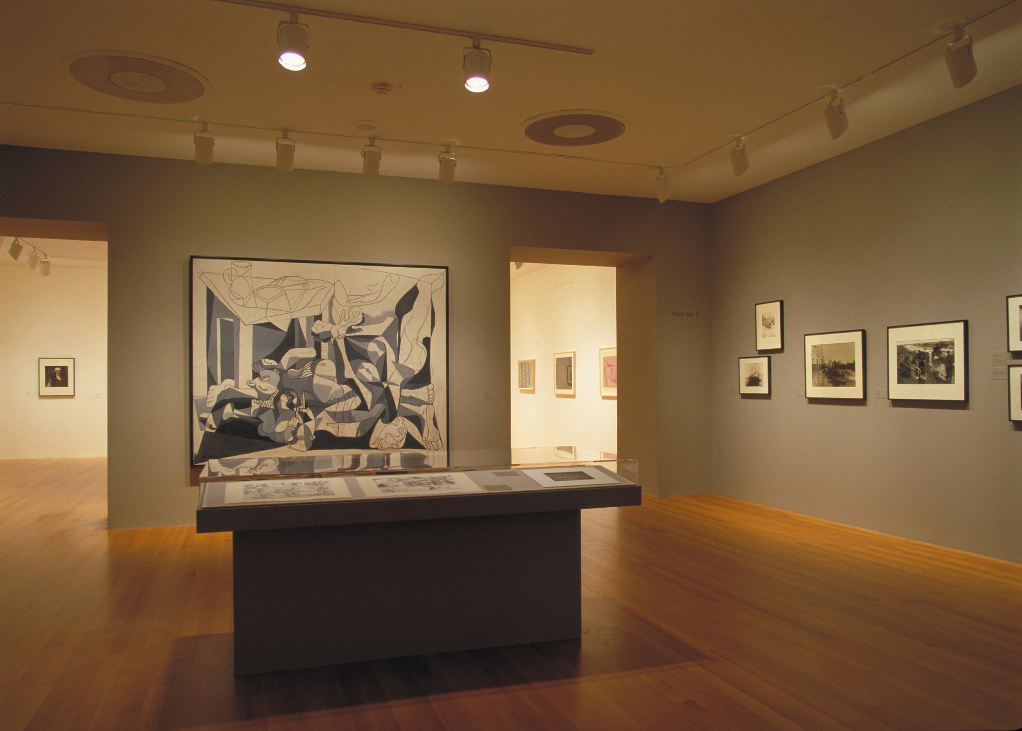 Installation view of the exhibition "War," in the series, "Making ...