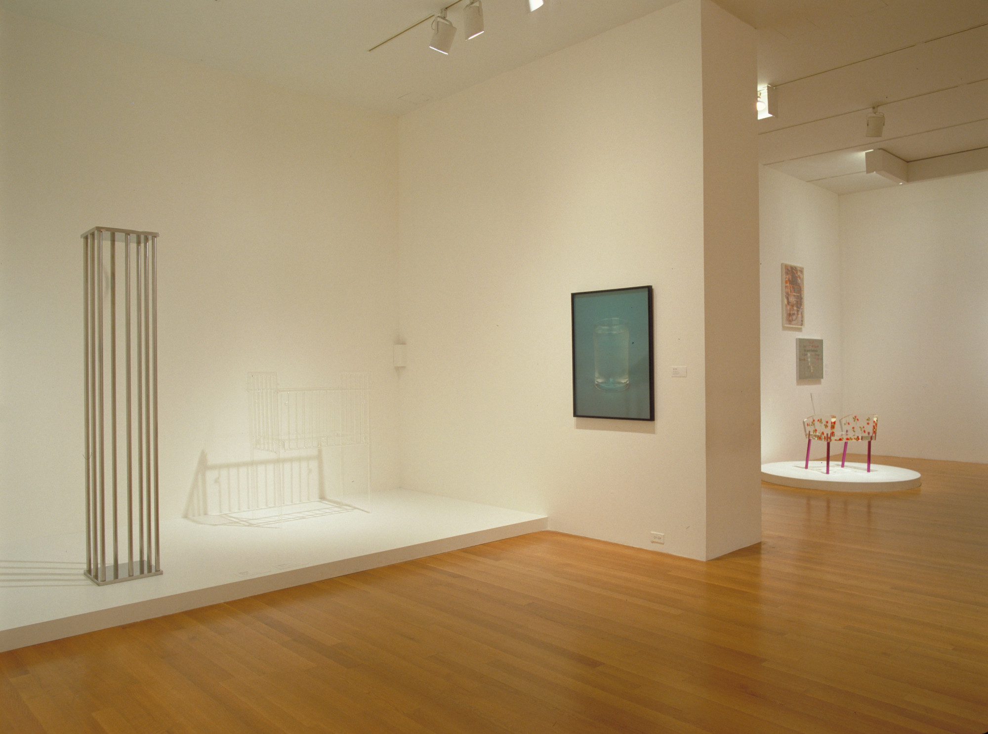 Installation view of the exhibition "Seeing Double," in the series ...