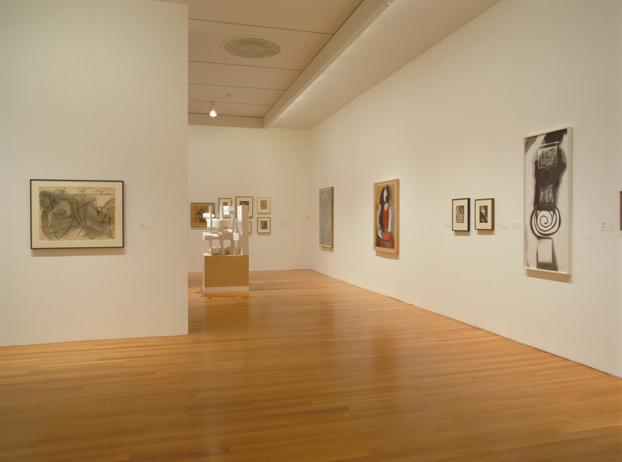 Installation view of the exhibition "Seeing Double," in the series ...