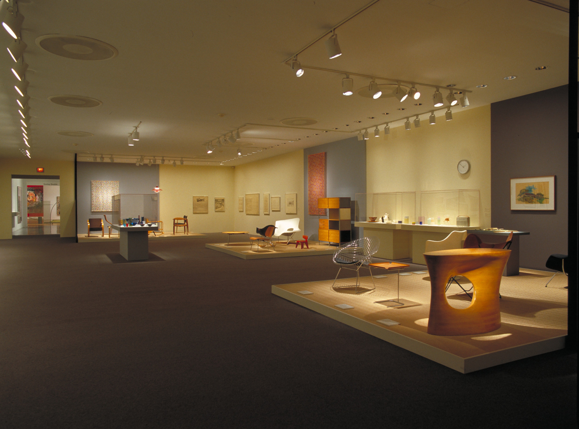 Installation view of the exhibition "Modern Living II," in the series ...