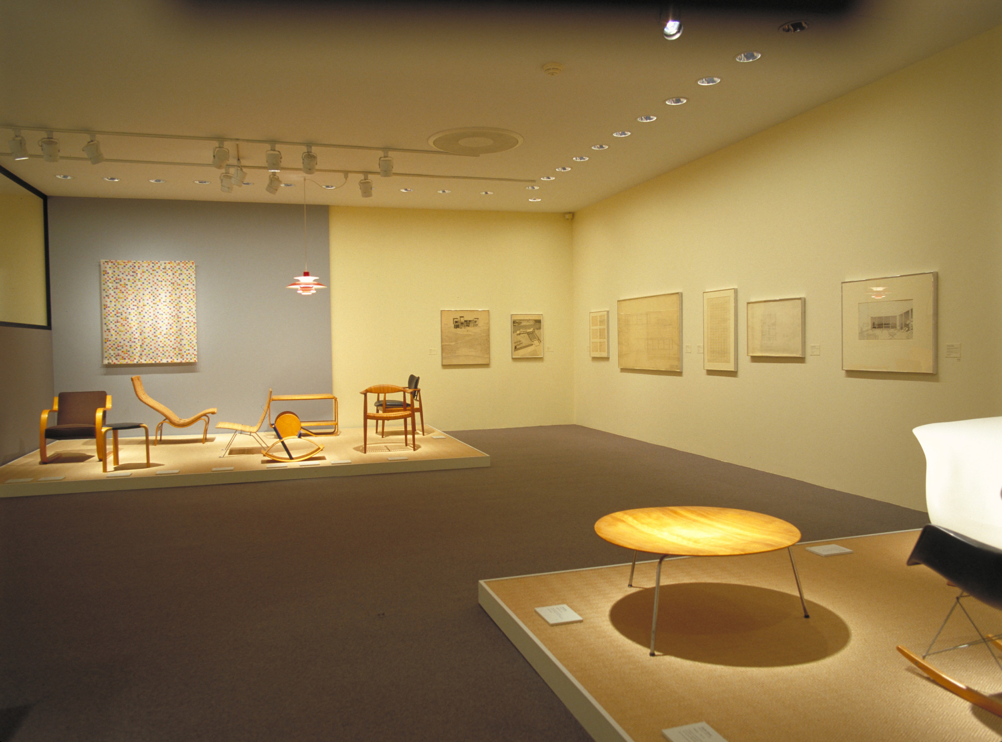 Installation view of the exhibition "Modern Living II," in the series ...
