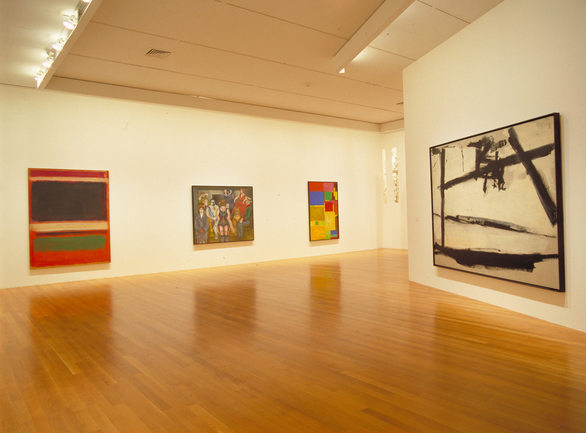Installation view of the exhibition "New York Salon," in the series ...