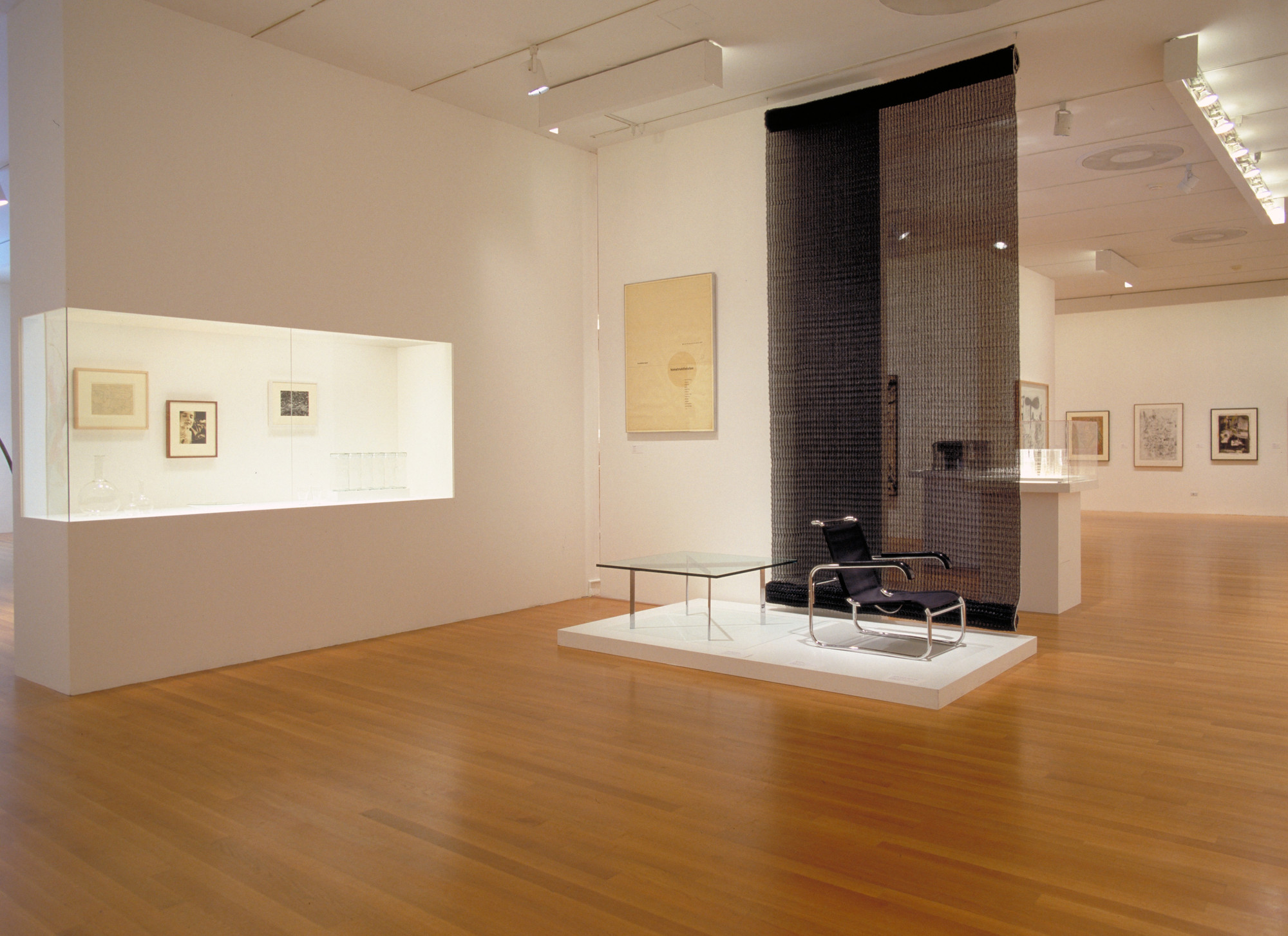 Installation view of the exhibition "Seeing Double," in the series ...