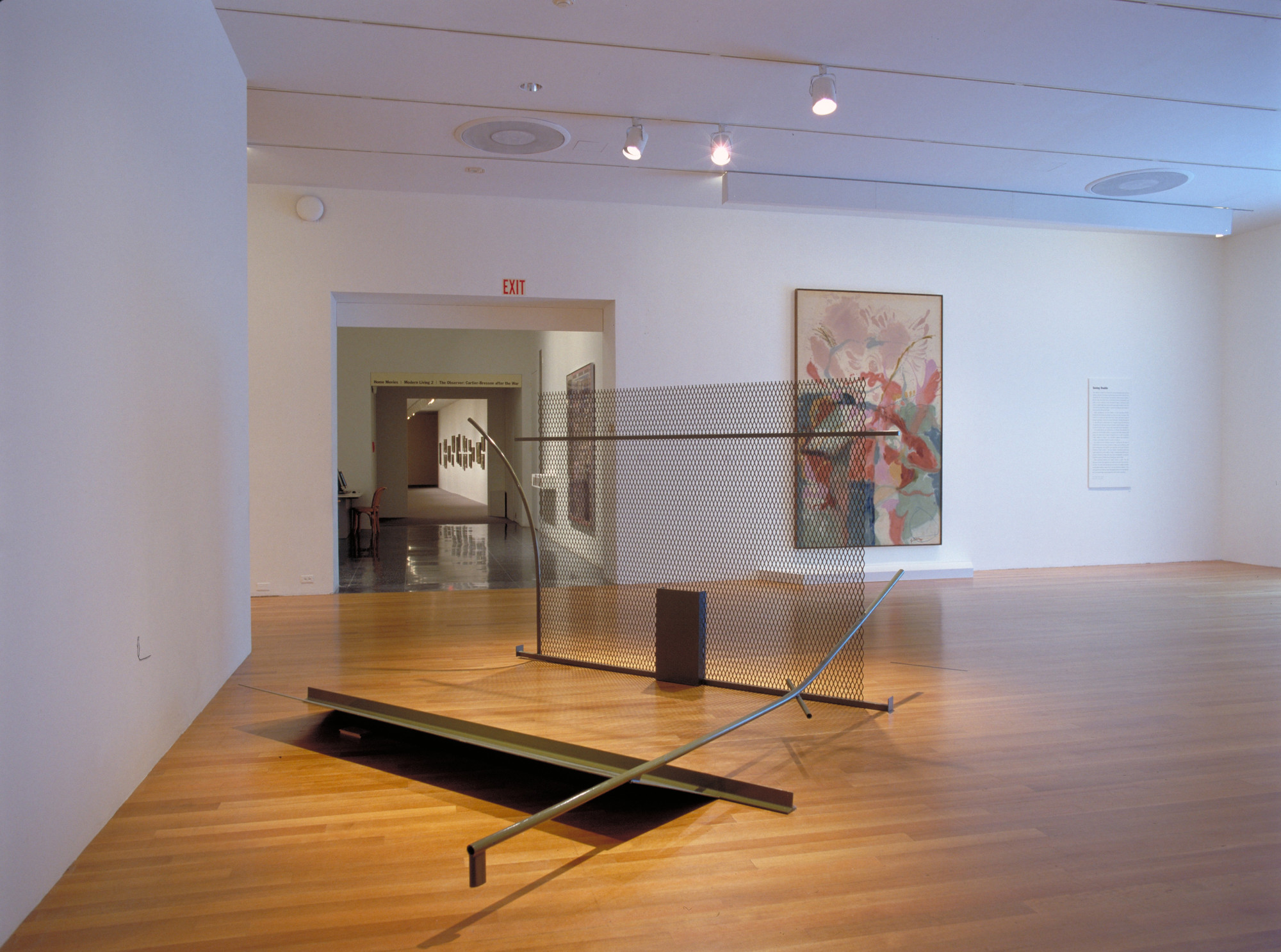 Installation view of the exhibition "Seeing Double," in the series ...