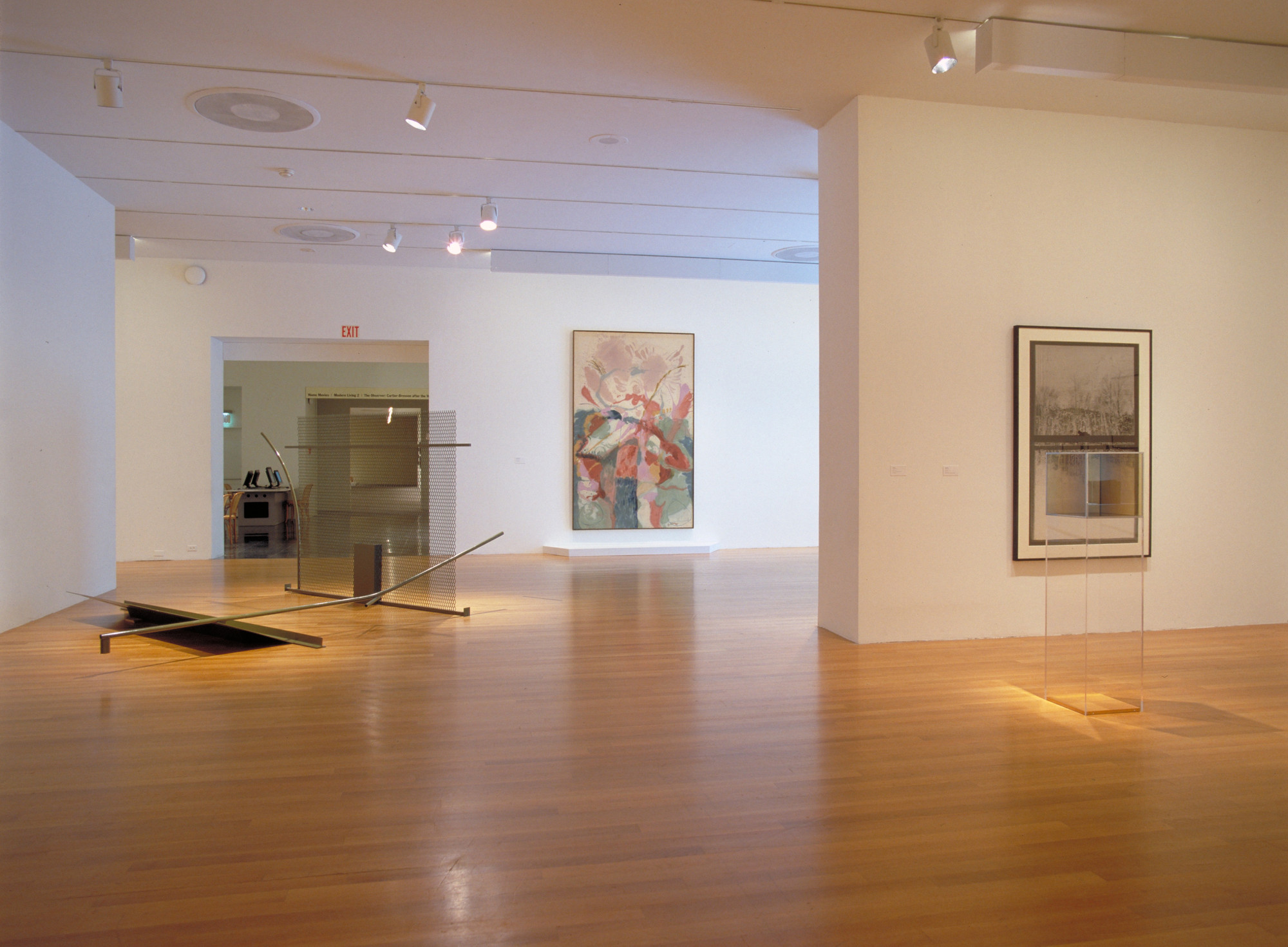 Installation view of the exhibition "Seeing Double," in the series ...