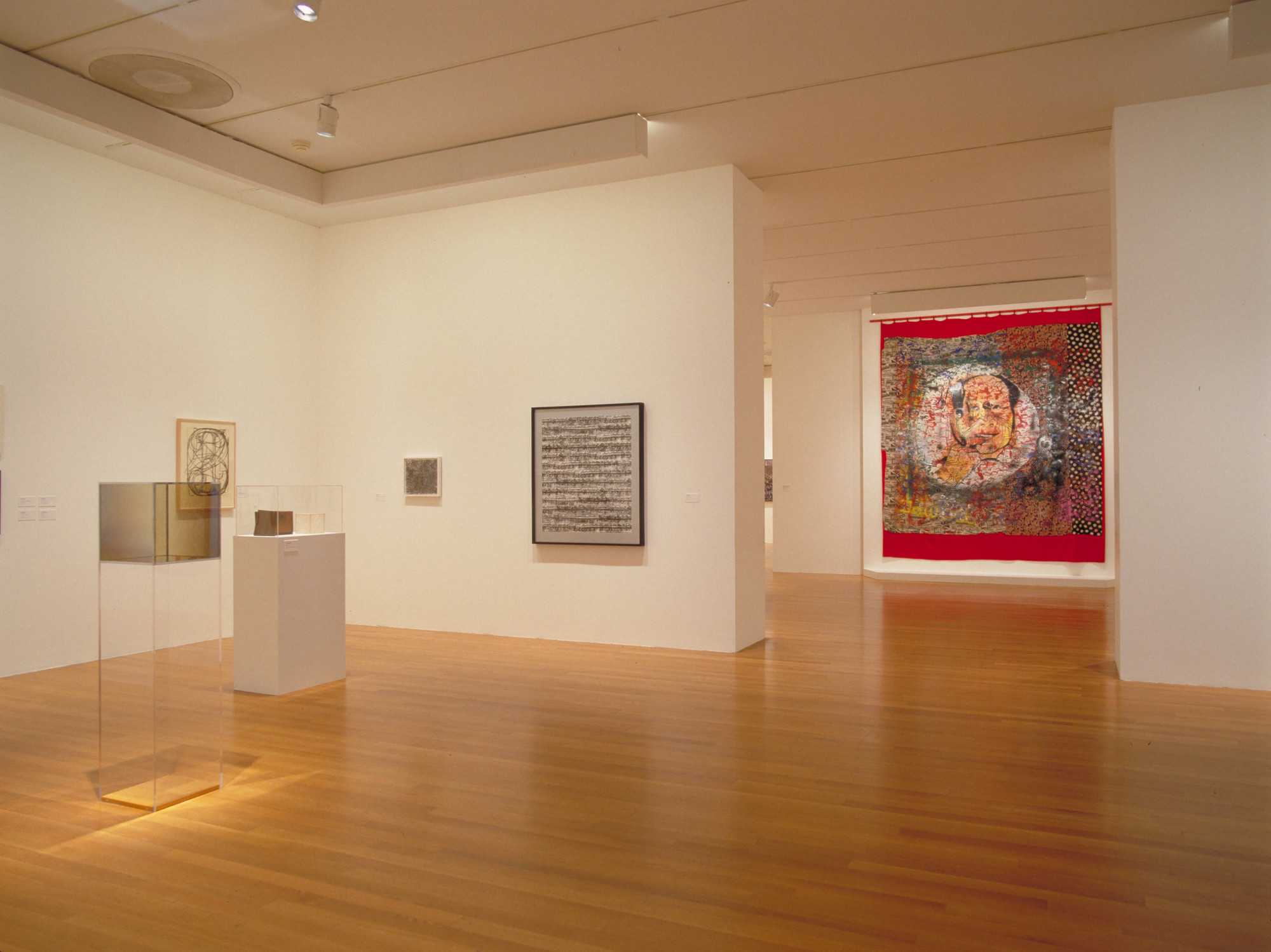 Installation view of the exhibition "Seeing Double," in the series ...