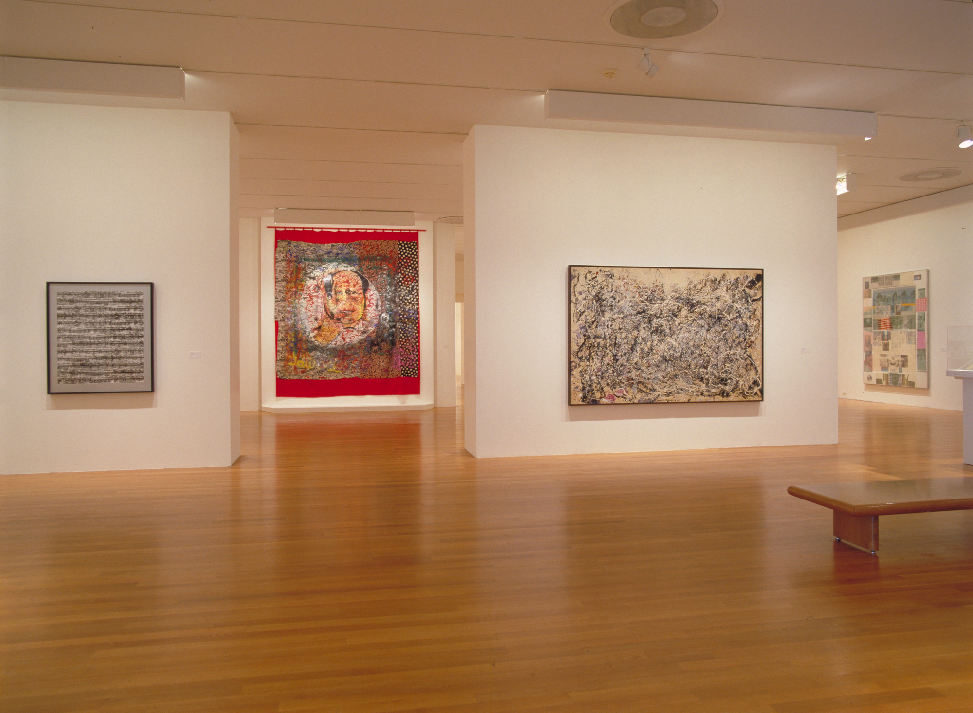 Installation view of the exhibition "Seeing Double," in the series ...