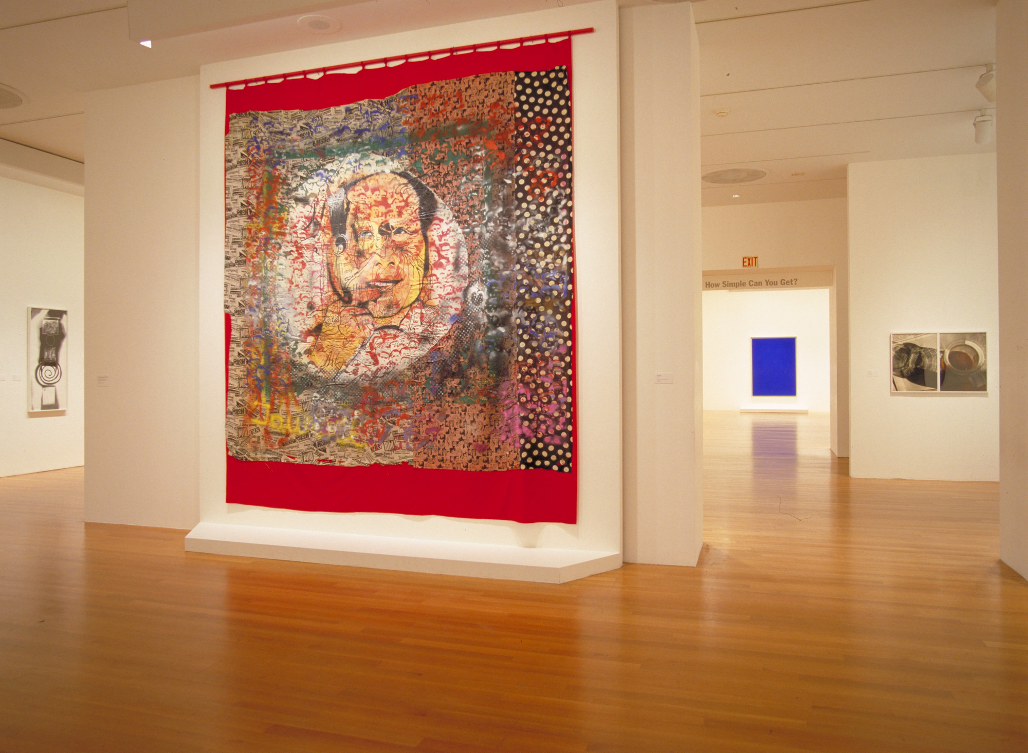 Installation view of the exhibition "Seeing Double," in the series ...