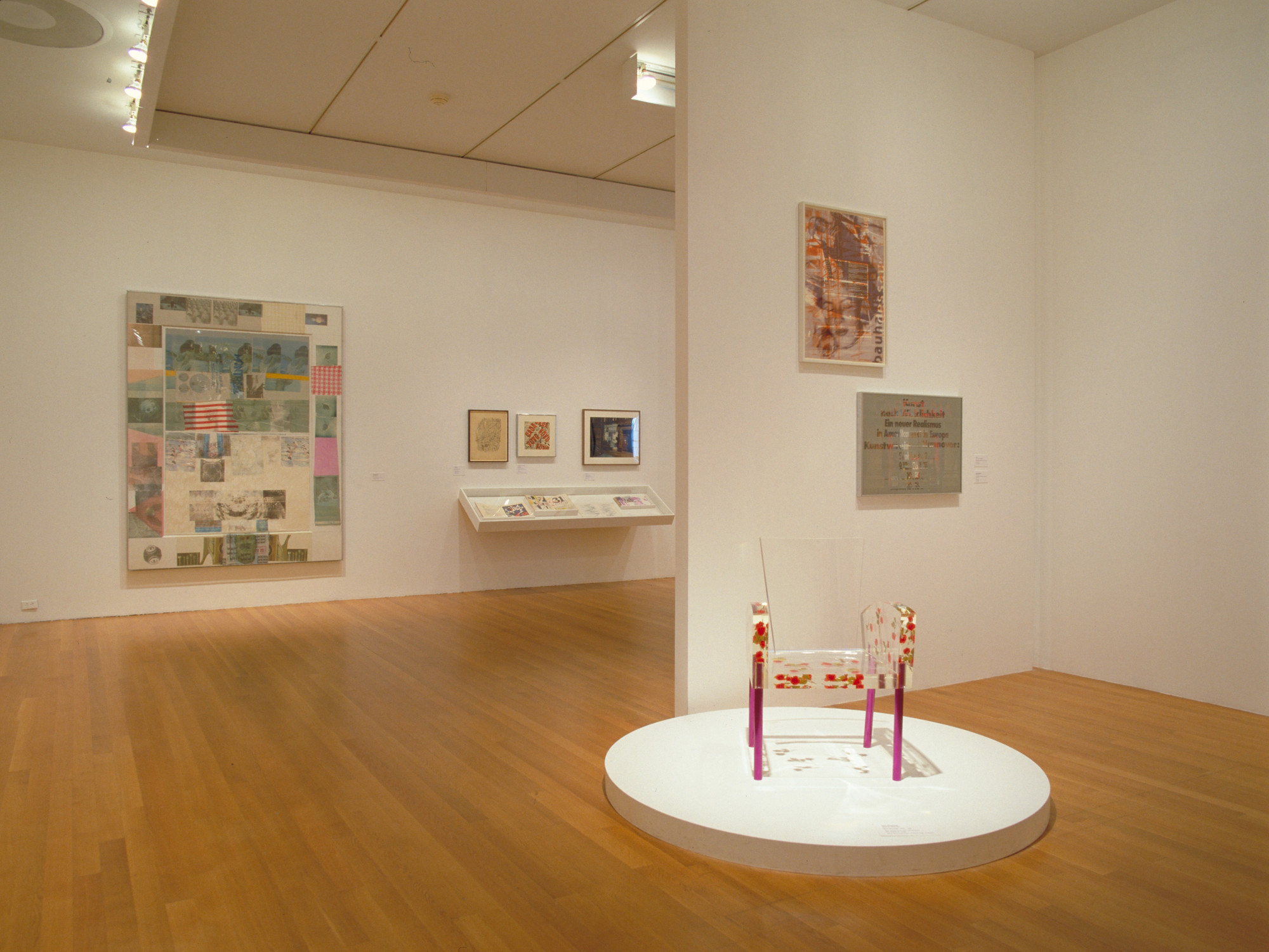 Installation view of the exhibition "Seeing Double," in the series ...